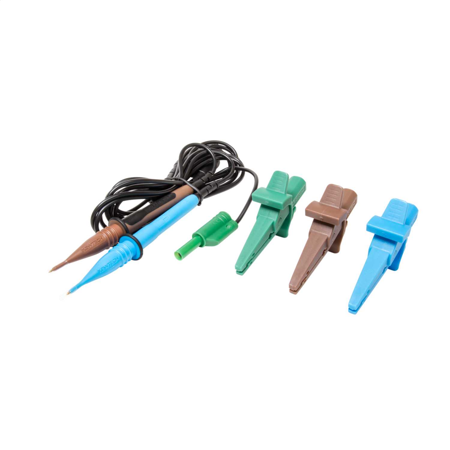 Kewtech 3 Wire Fused Test Lead Set with IEC Plug (ACC016E) | CEF