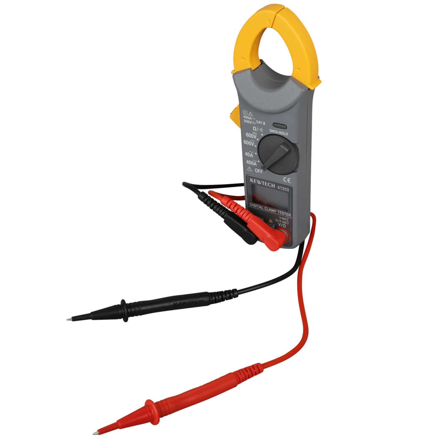 Kewtech KT203 400A AC / DC Digital Clamp Meter (KT203) | CEF