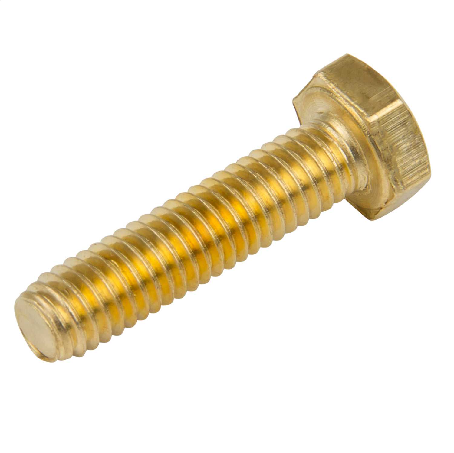 Kingsmill Industries M6 x 25mm Brass Hex Set Bolt (Sold in 1's ...