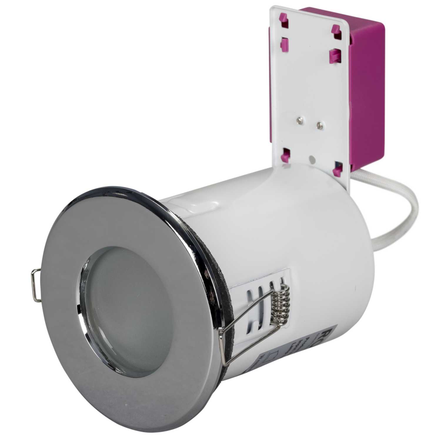 Robus GU10 Fire Rated IP65 Downlight Chrome (RSF20165-03) | CEF