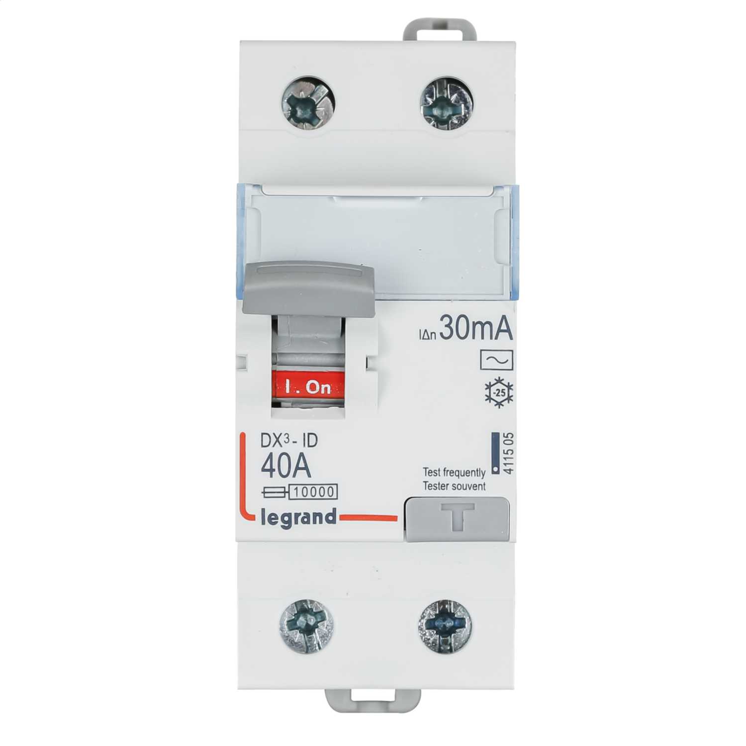 Legrand 40A 2 Pole 30mA Type AC RCD (411505) | CEF