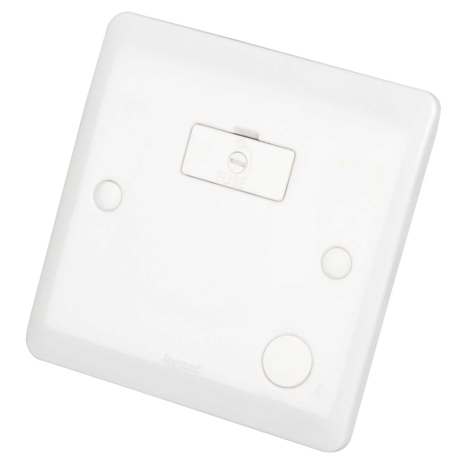 Legrand 13A Unswitched Fused Spur with Flex Outlet White (730032) | CEF