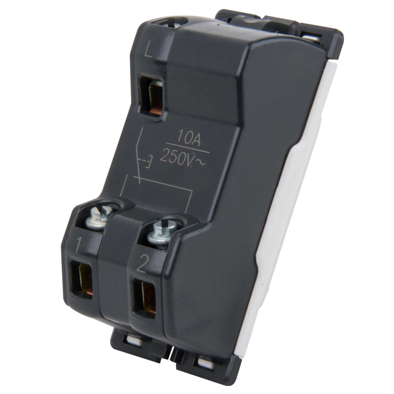 Legrand 10A 2 Way Retractive Grid Switch marked Press To Exit (735405PE ...