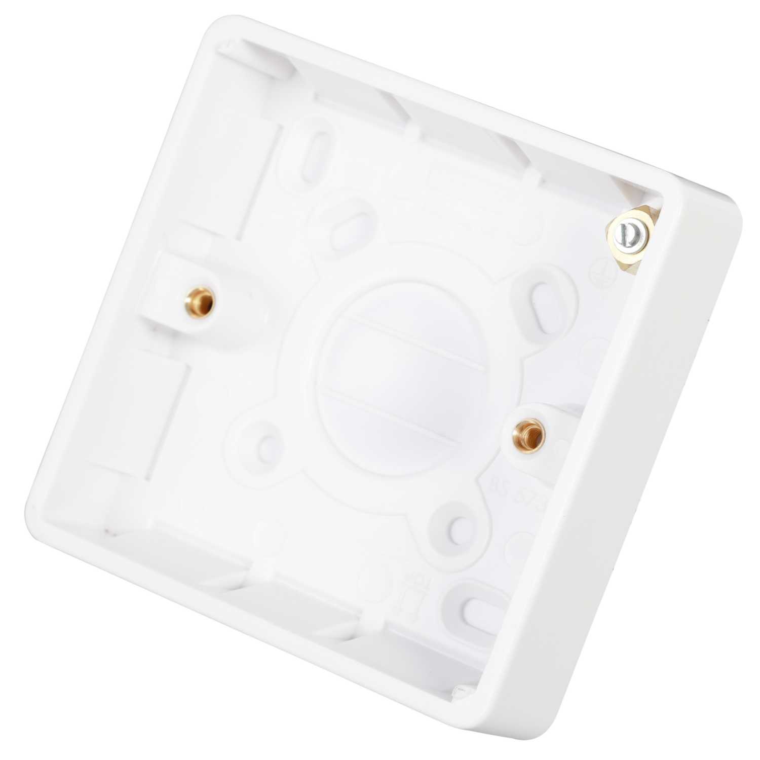 Legrand 1 Gang 16mm Pattress Back Box White (736403) | CEF