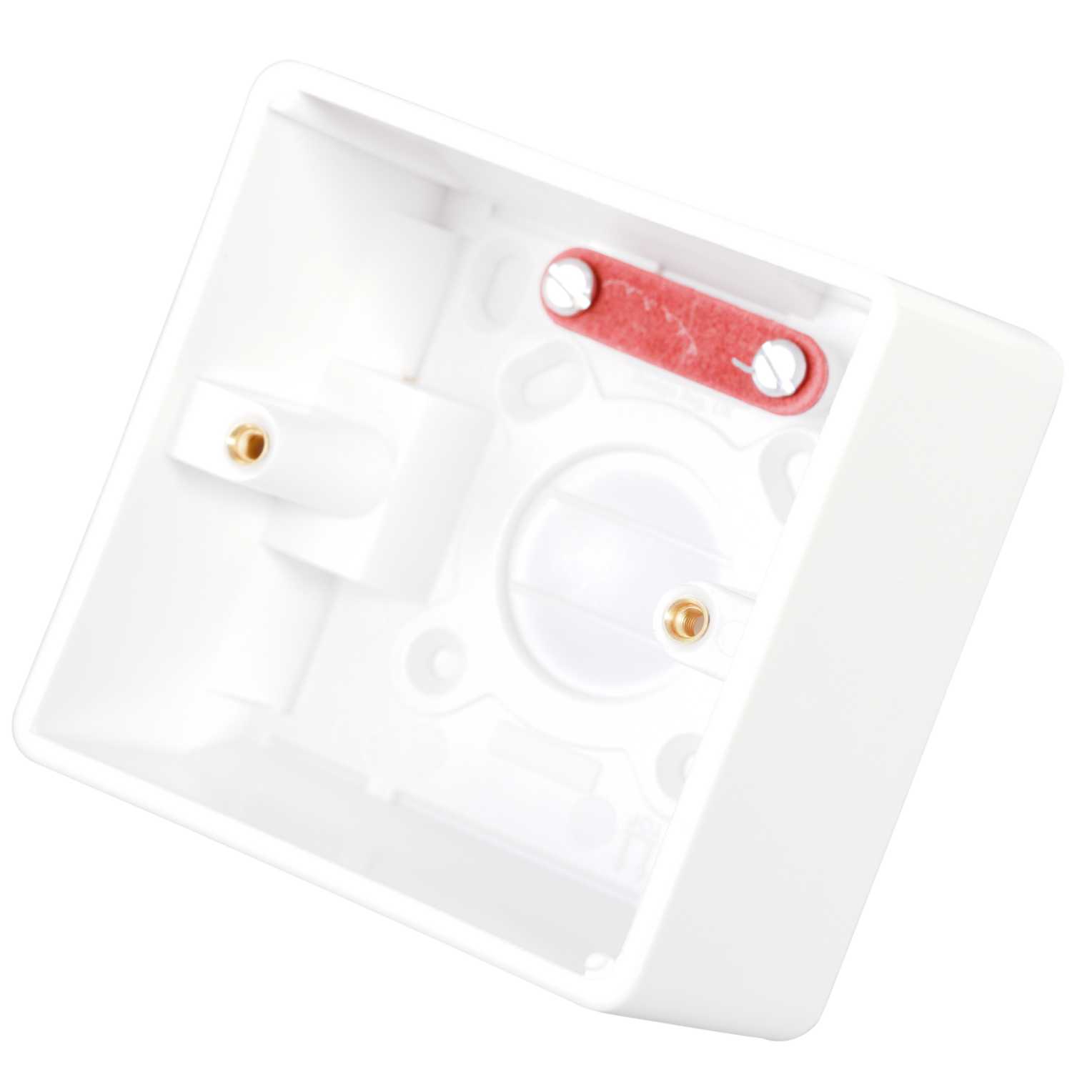 Legrand 1 Gang 47mm Pattress Back Box White (736407) | CEF
