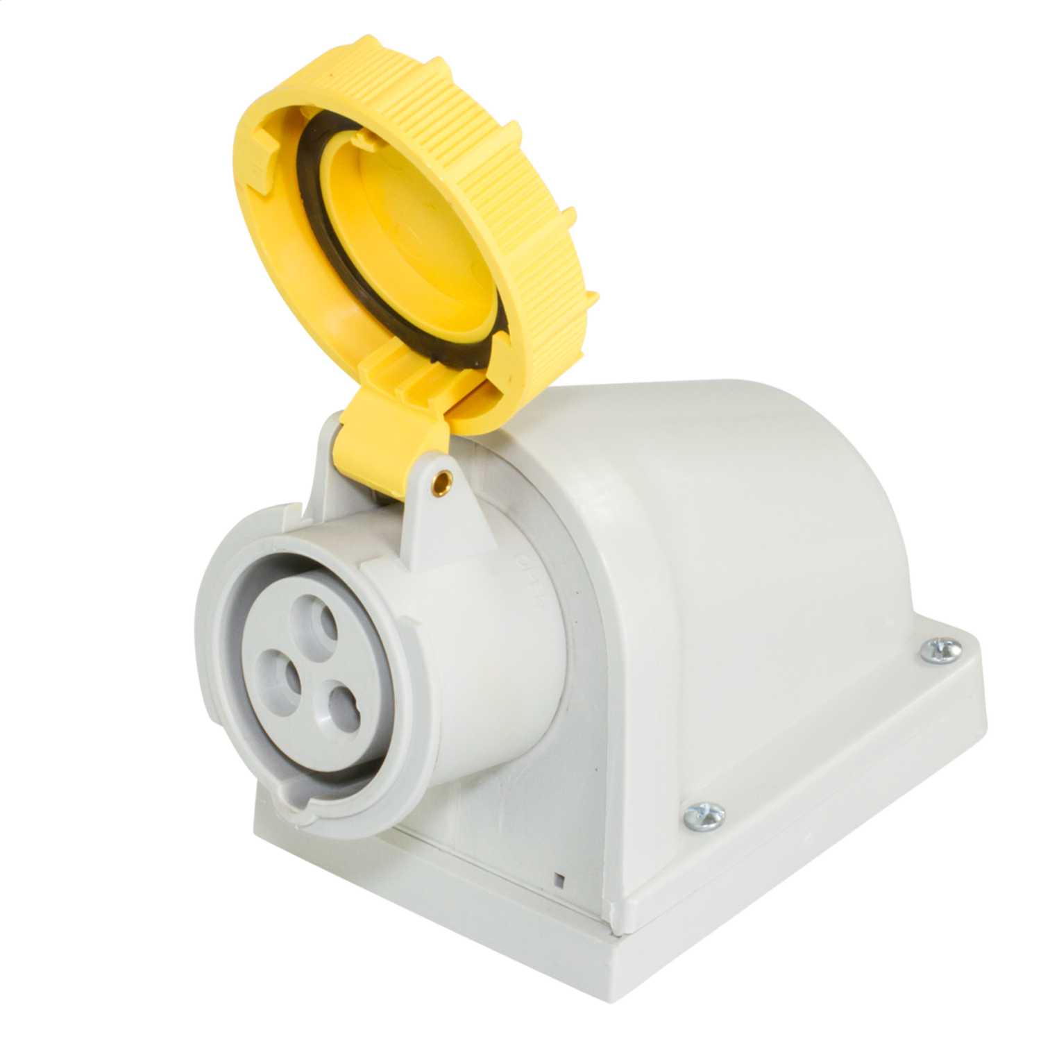 Lewden 16A 2P+E 110V Wall Mounted Socket IP67 (509124) | CEF