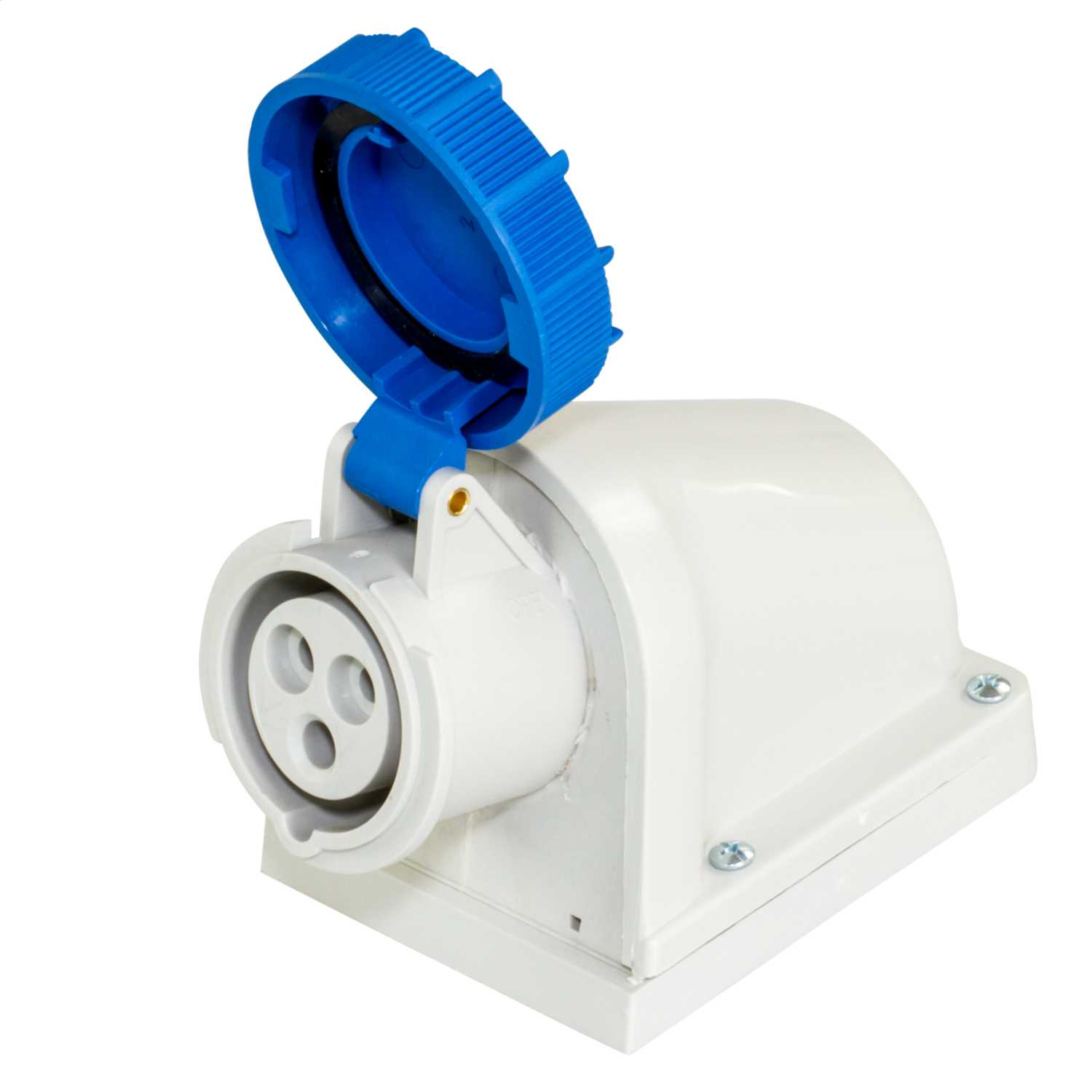 Lewden 16A 2P+E 230V Wall Mounted Socket IP67 (509126) | CEF