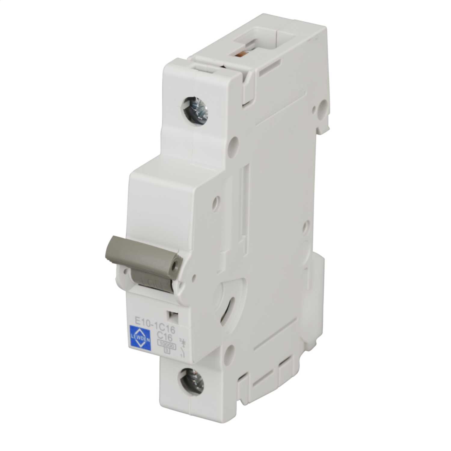 Lewden 16A Single Pole 10kA C Curve MCB (E10-1C16) | CEF