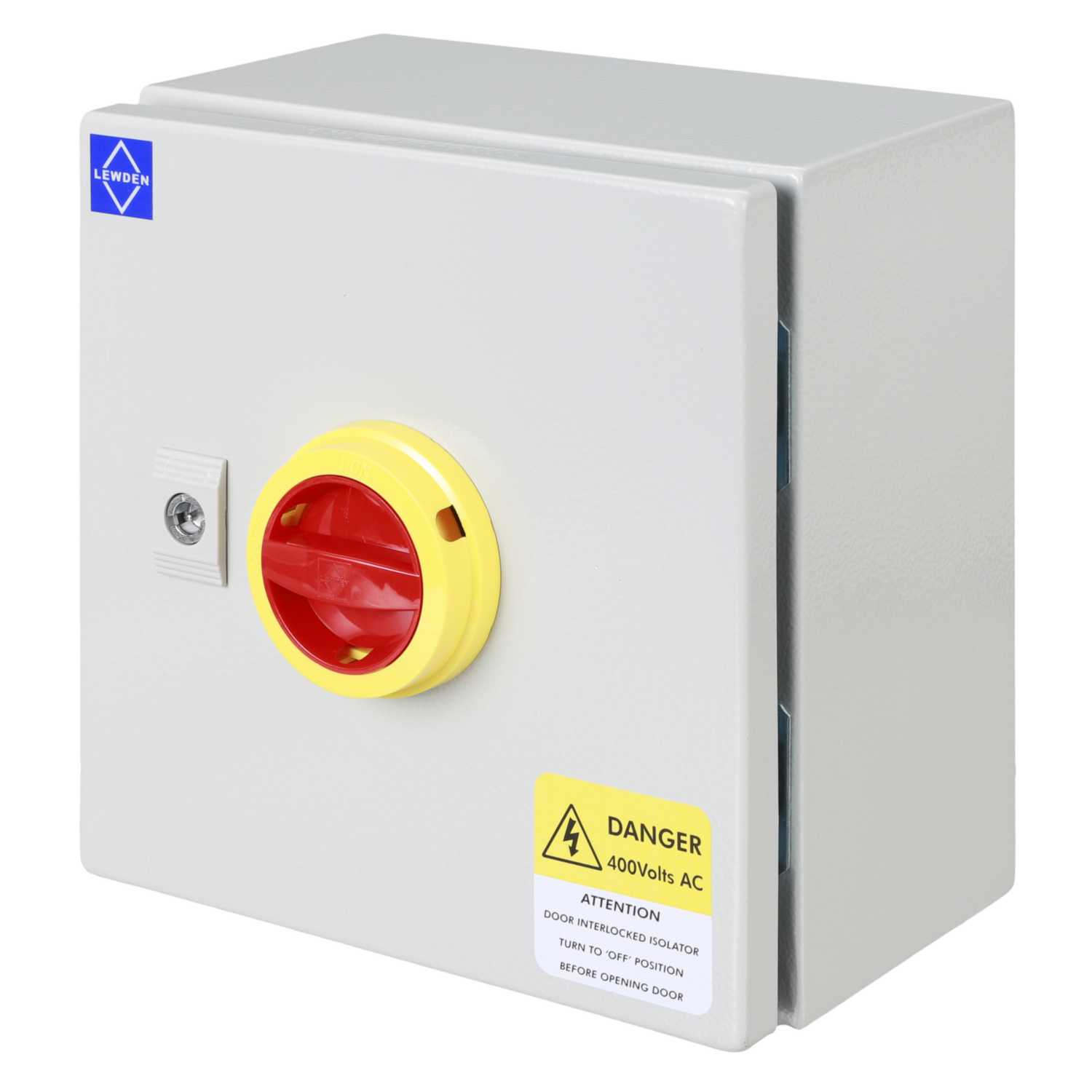 Lewden 32A TP+N Metal Fused Switch (FIS324P) | CEF