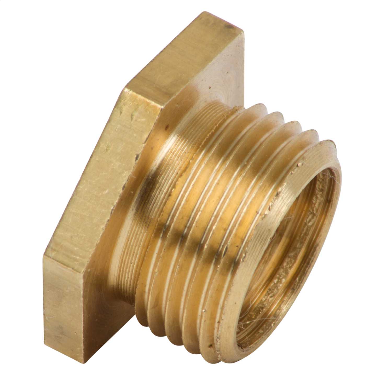 S Lilley ½” M to M10 F Hexagon Head Brass Reduction Bush (Sold in 1's ...