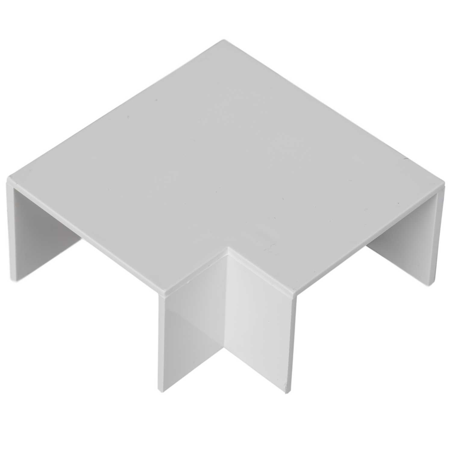 Marshall Tufflex 38mm x 25mm Mini Trunking Flat Bend White (Sold in 1's ...