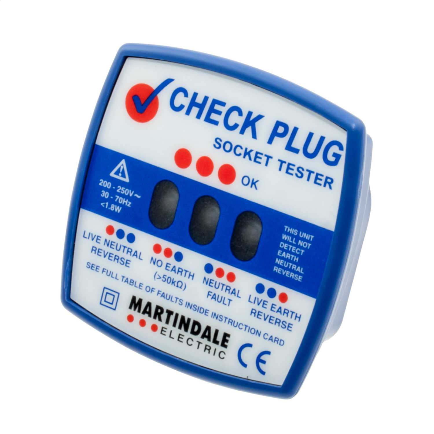 Martindale CP501 Socket Tester (MARCP501) | CEF