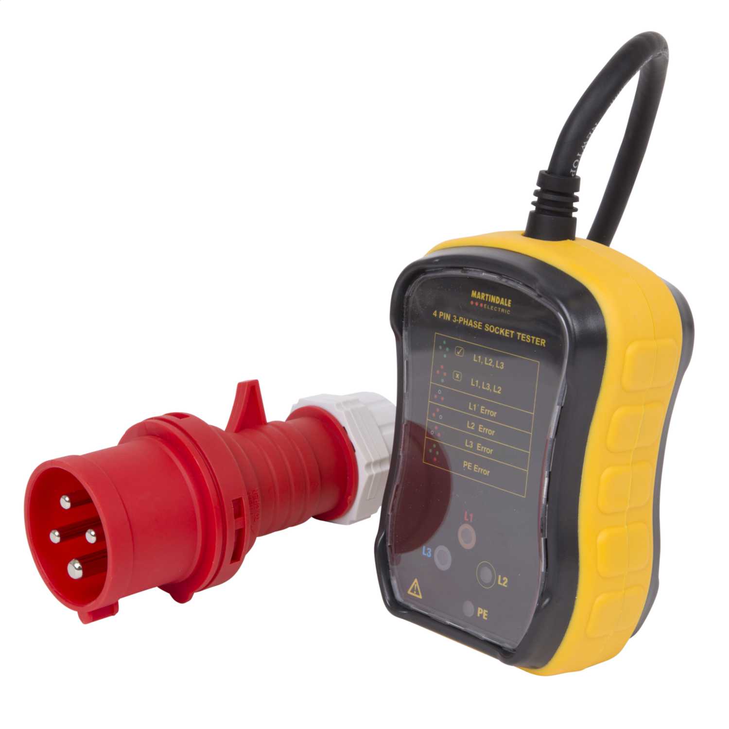 Martindale 16A 4 Pin Socket Tester (MARPC104/16) | CEF