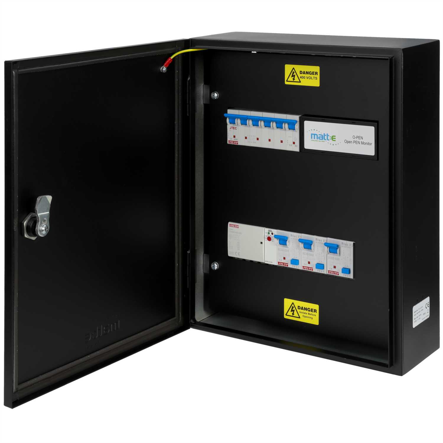 Matt:e 3 Phase EV Connection Unit with 3 x 32A Single Phase Type A ...