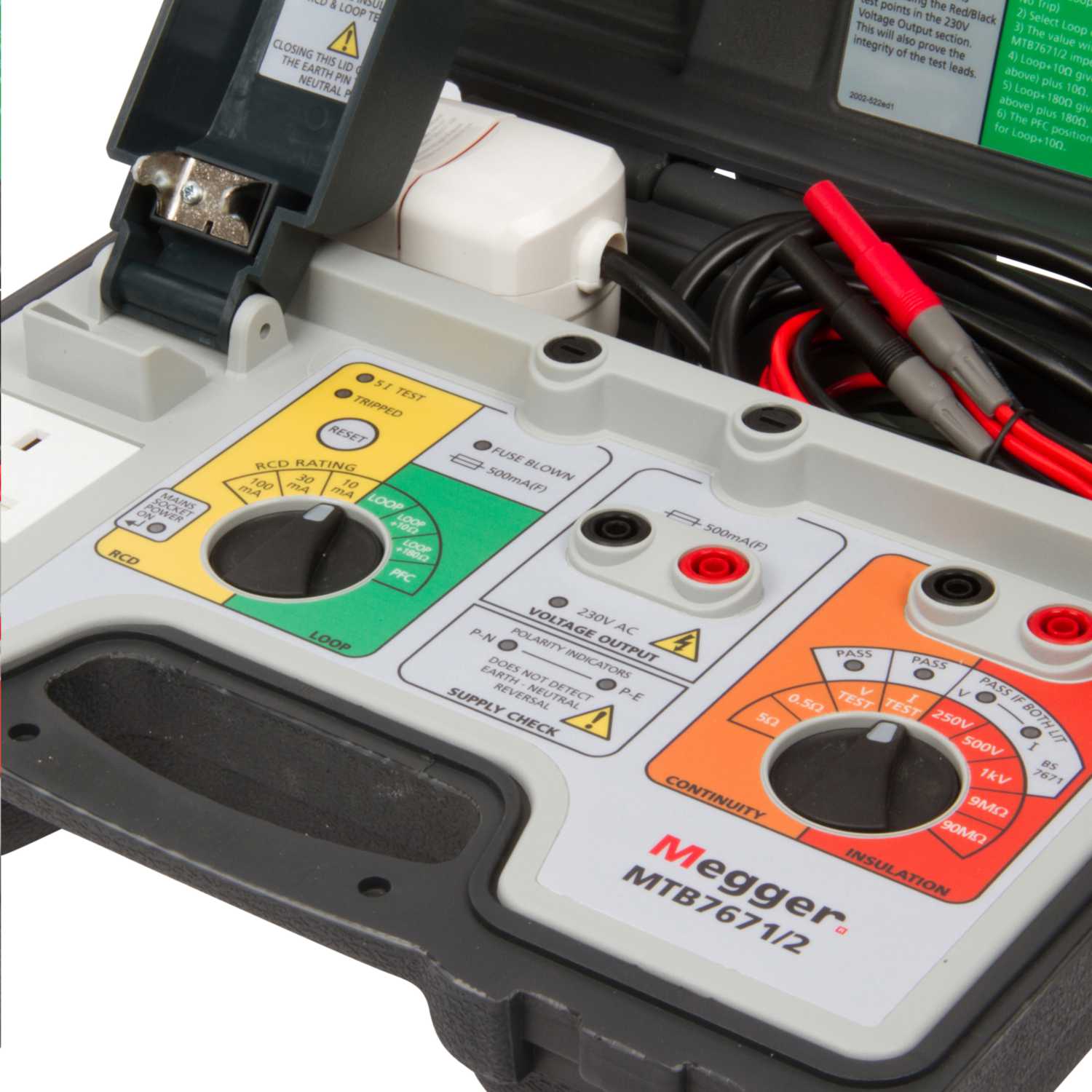 Megger MTB7671 Instrument Checkbox (MTB7671) | CEF