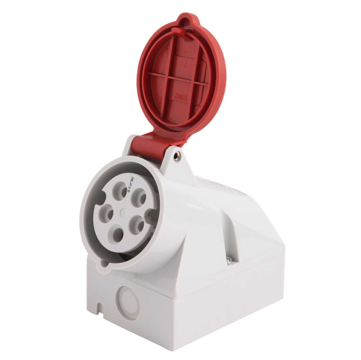 Mennekes 16A 3P+N+E 400V Wall Mounted Socket IP44 (111) | CEF