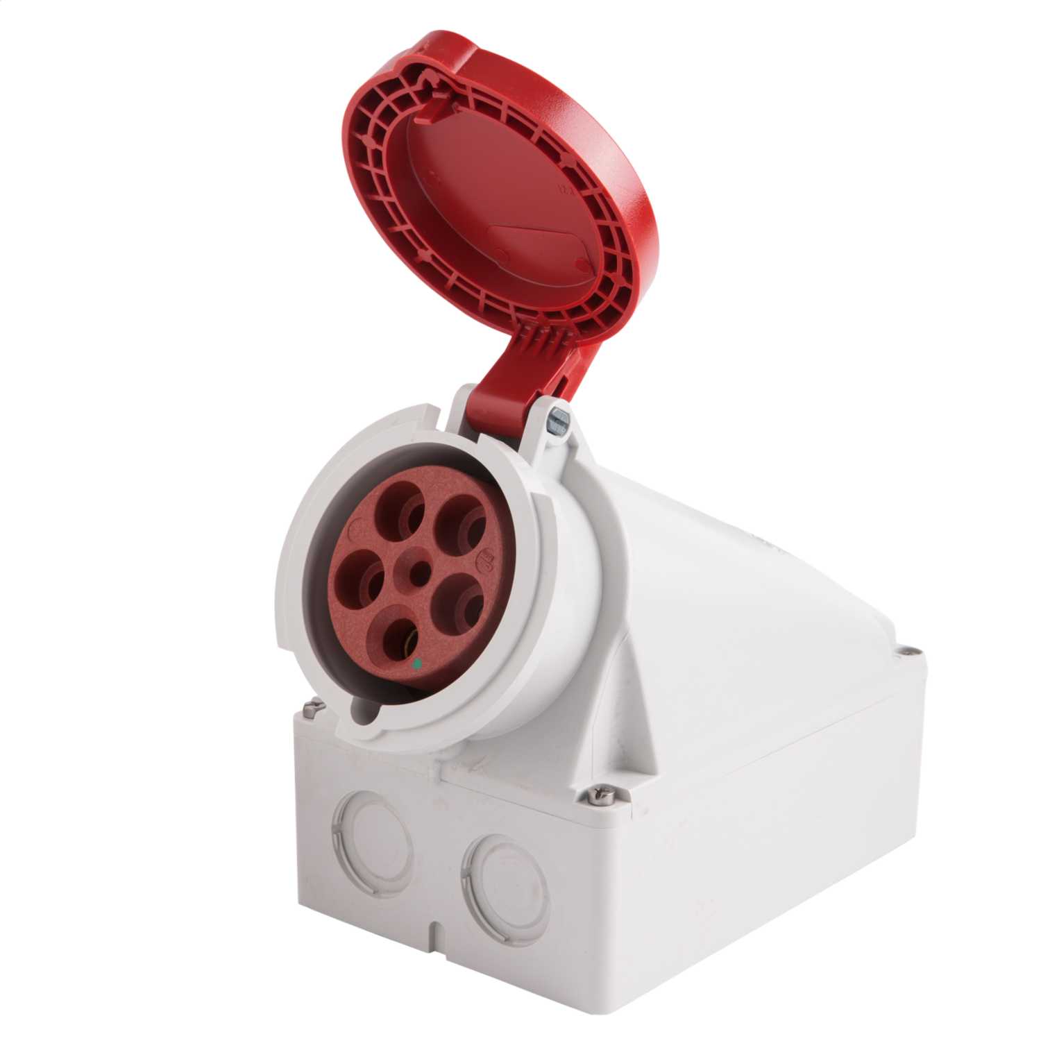 Mennekes 63A 3P+N+E 400V Wall Mounted Socket IP44 (1145PA) | CEF