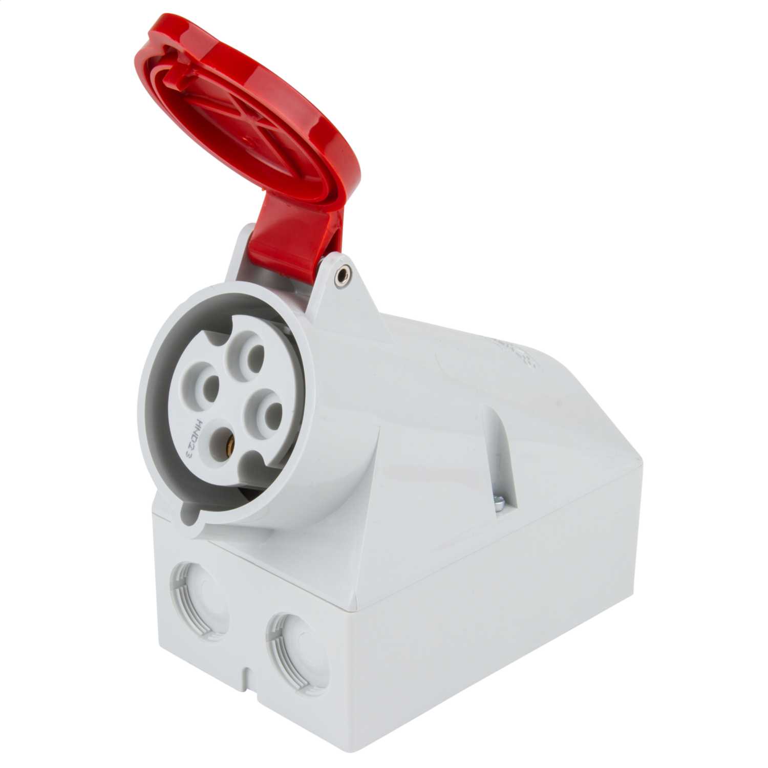 Mennekes 32A 3P+E 400V Wall Mounted Socket IP44 (1425ZA) | CEF