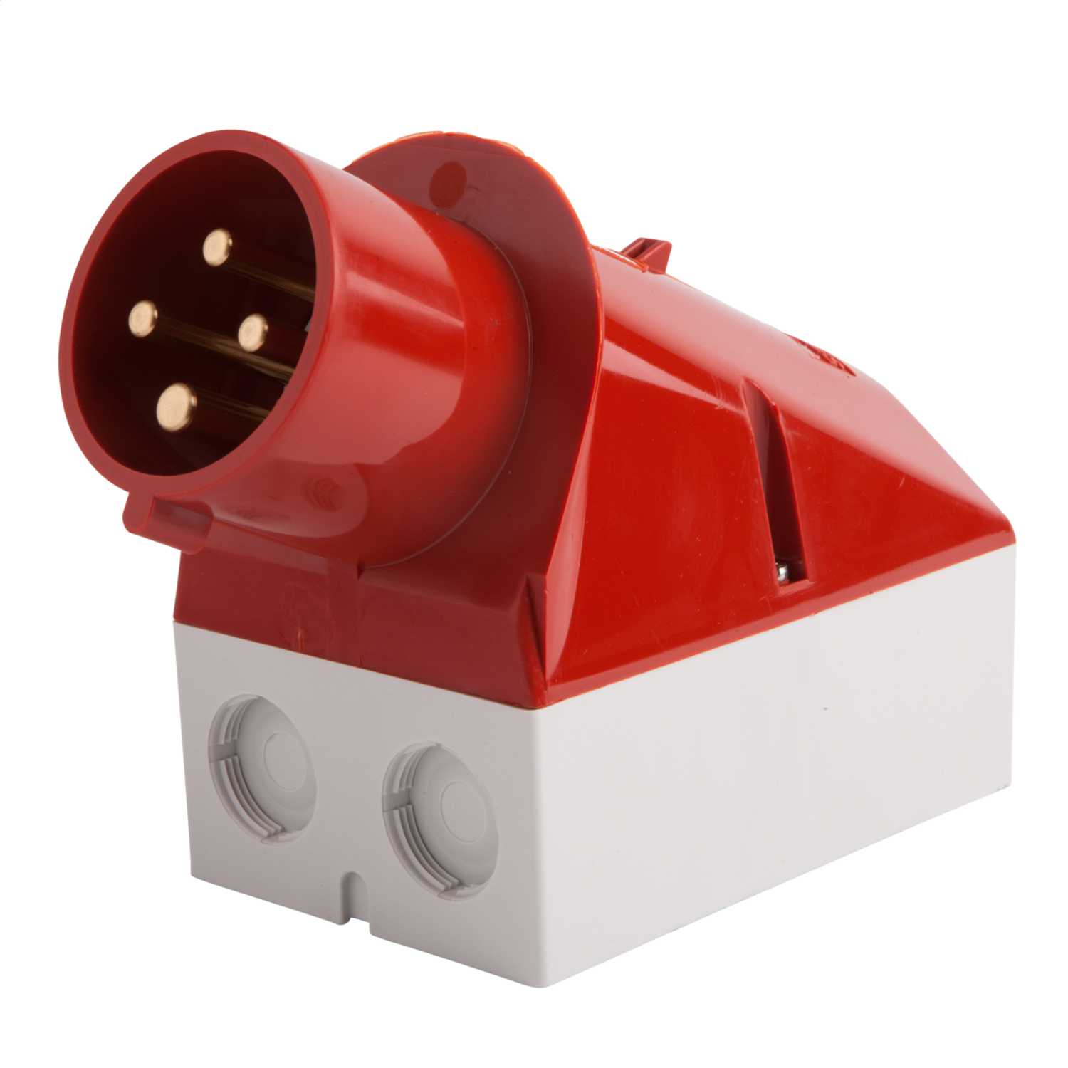 Mennekes 32A 3P+E 400V Wall Mounted Appliance Inlet IP44 (348) | CEF