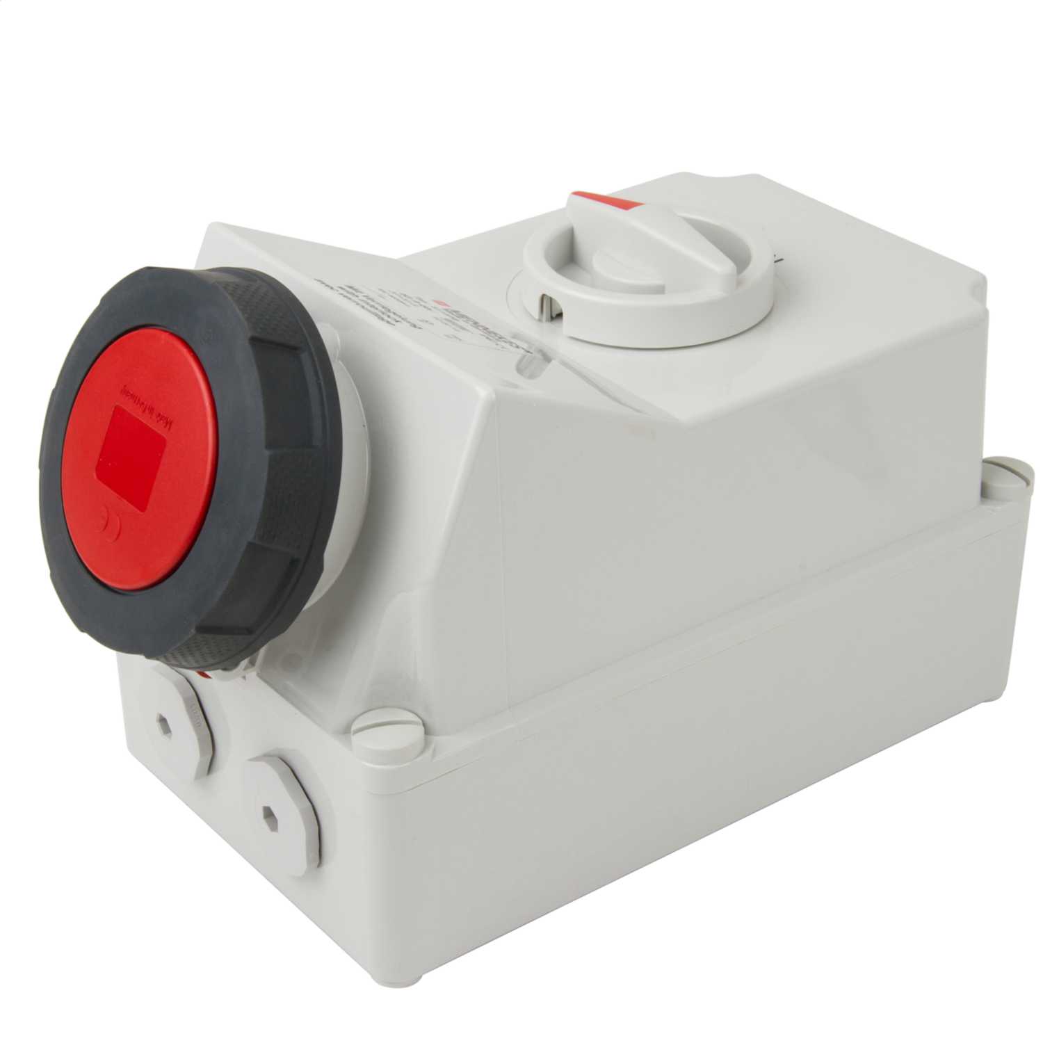 Mennekes 63A 3P+N+E 400V Interlocked Switched Socket IP67 (5113PB) | CEF