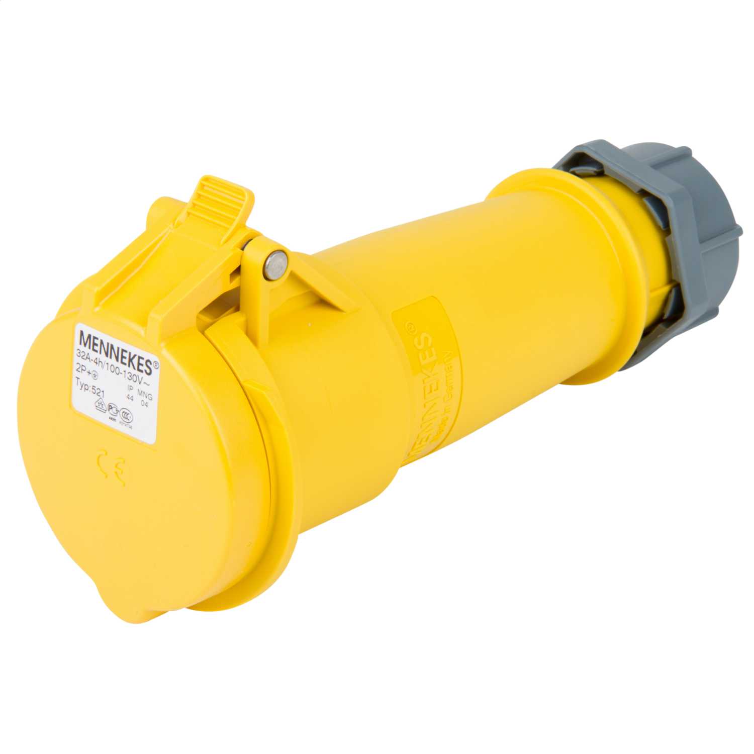 Mennekes AM-TOP® 32A 2P+E 110V Coupler IP44 (521) | CEF