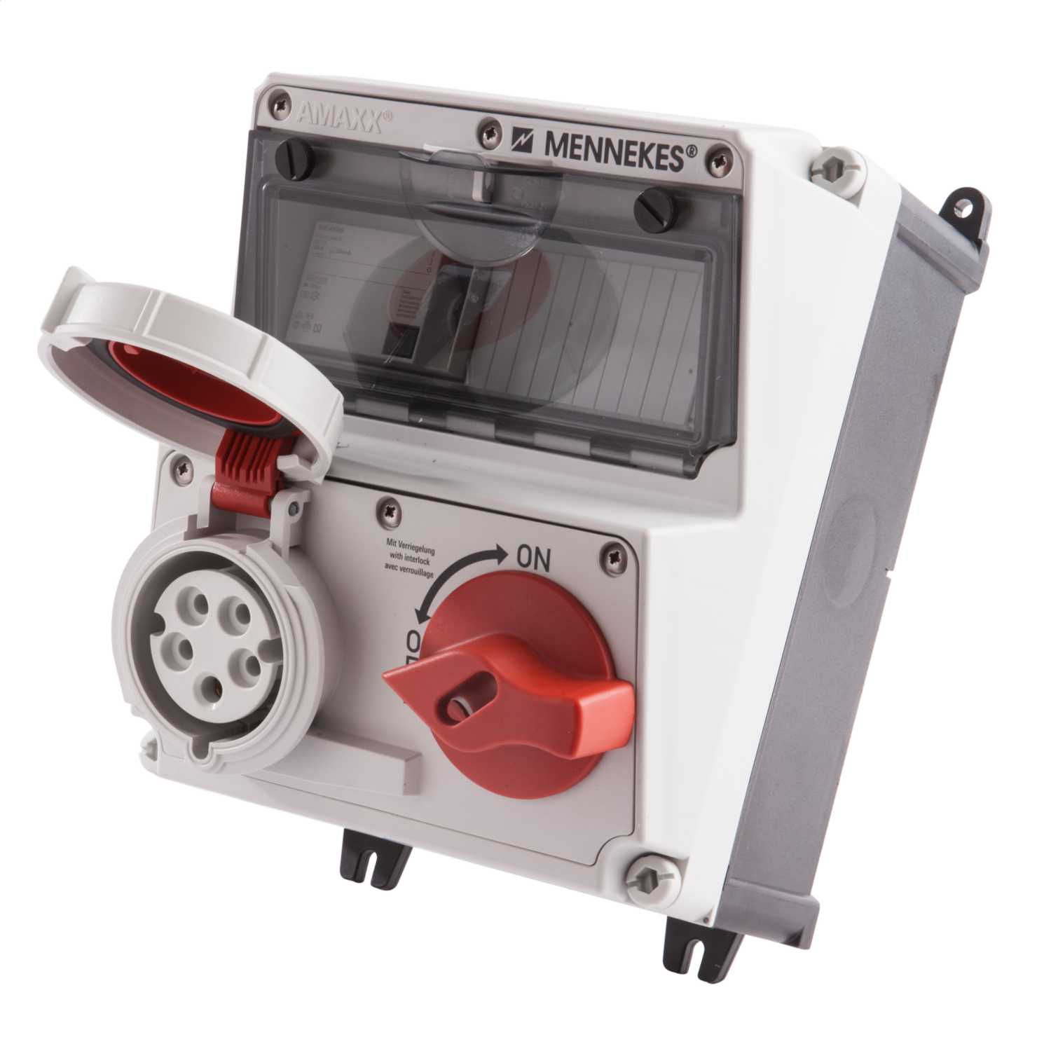 Mennekes AMAXX® 32A 3P+N+E 400V Combination Unit IP67 (922218) | CEF
