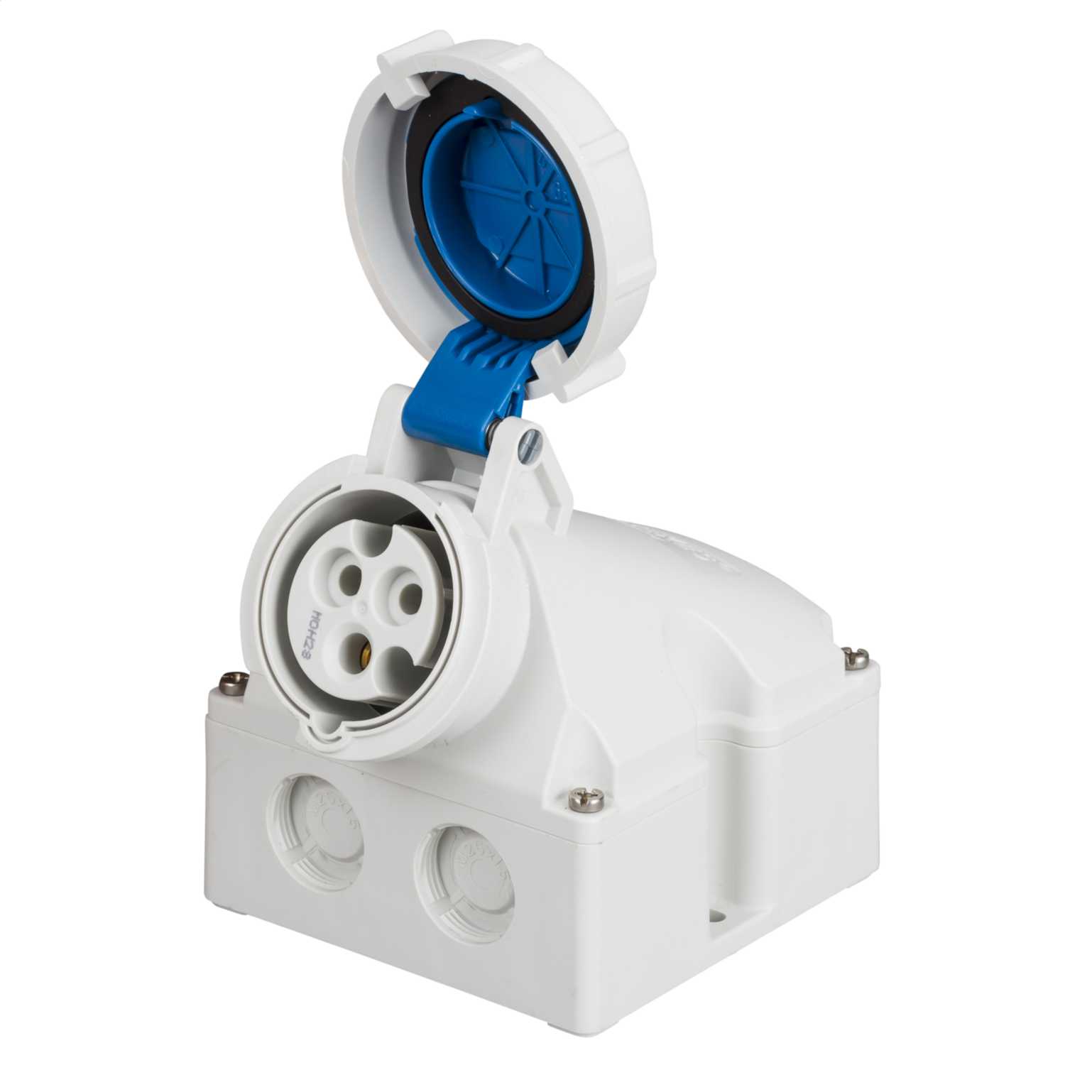 Mennekes 16A 2P+E 230V Wall Mounted Socket IP67 (9301) | CEF