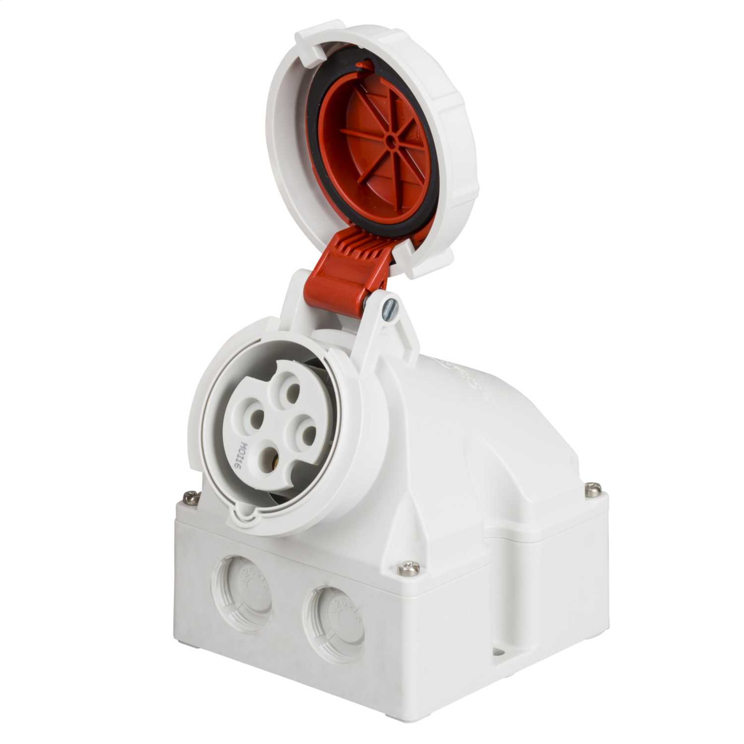 Mennekes 16A 3P+E 415V Wall Mounted Socket IP67 (9322) | CEF