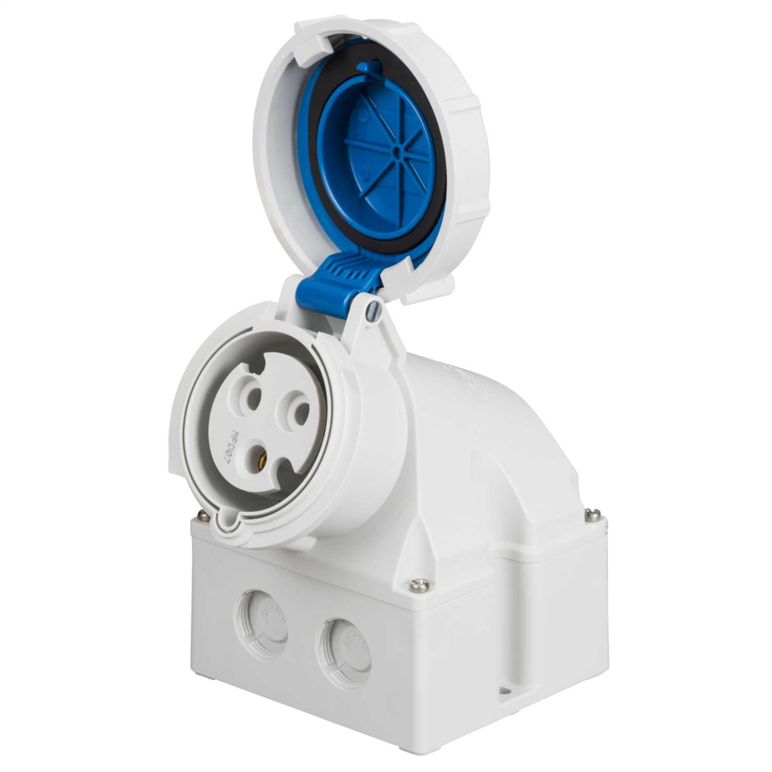 Mennekes 32A 2P+E 230V Wall Mounted Socket IP67 (9351UK) | CEF