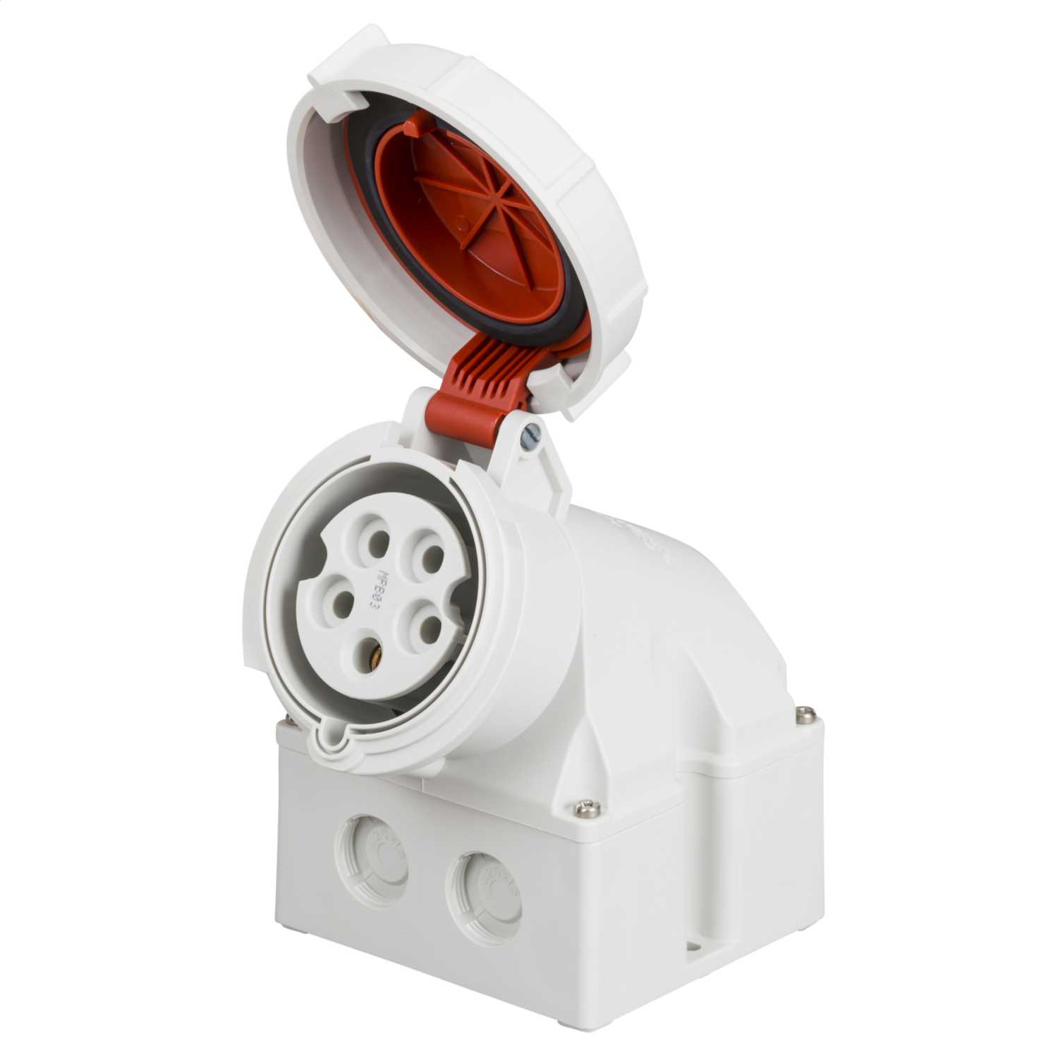 Mennekes 32A 3P+N+E 415V Wall Mounted Socket IP67 (9382UK) | CEF