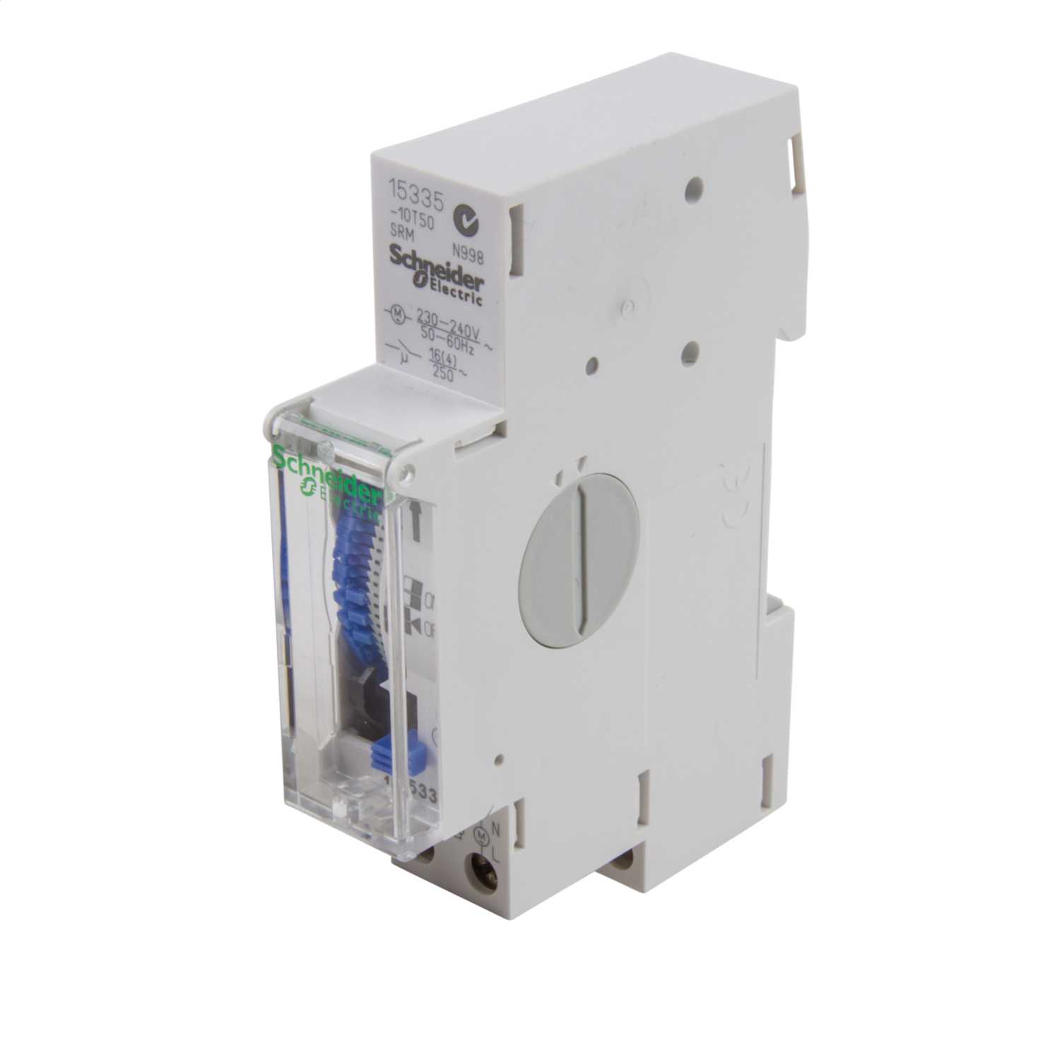 Schneider Acti9 230V AC 16A 24 Hour Analogue Time Switch (15335) | CEF
