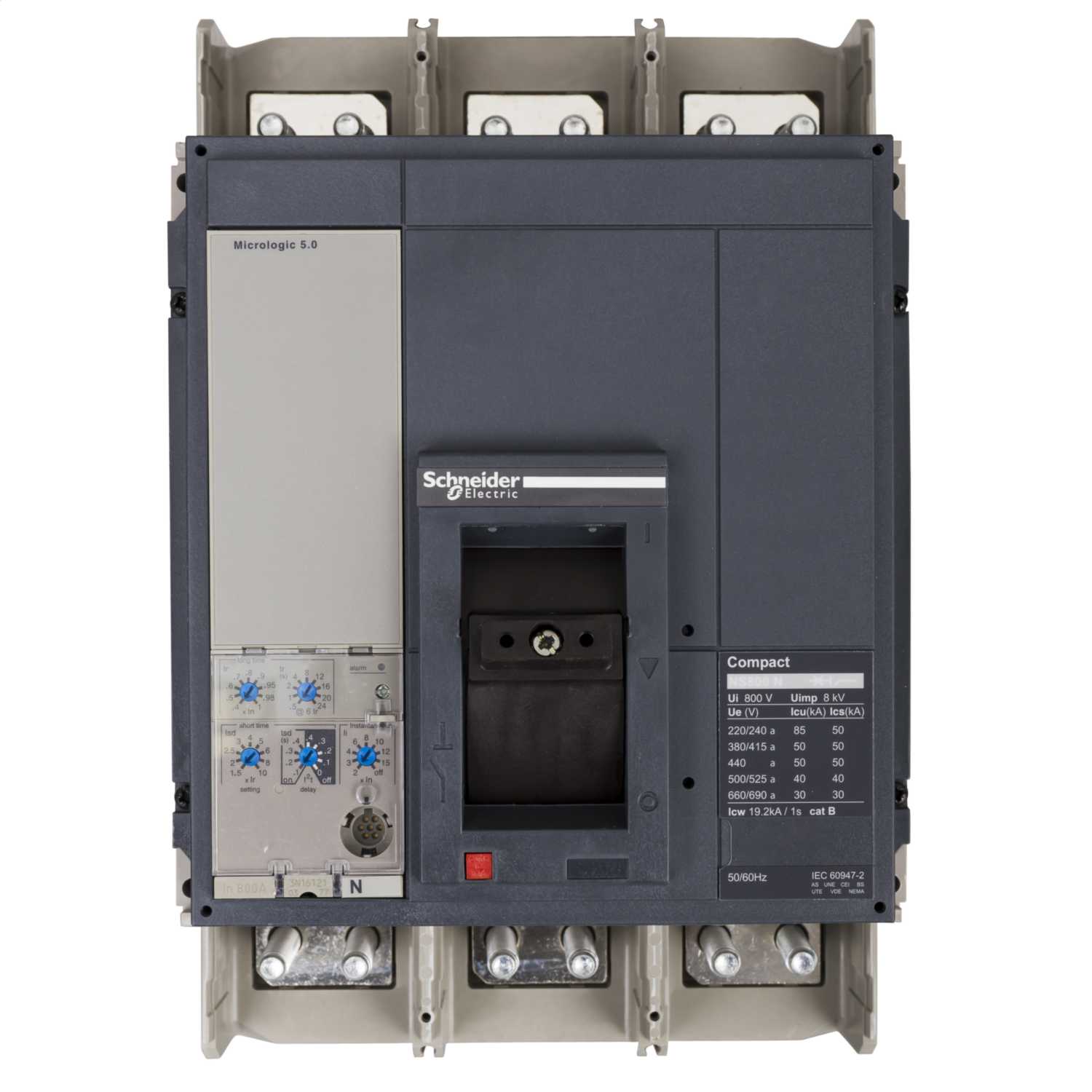 Schneider Merlin Powerpact4 800A Triple Pole MCCB NS800N (33552) | CEF