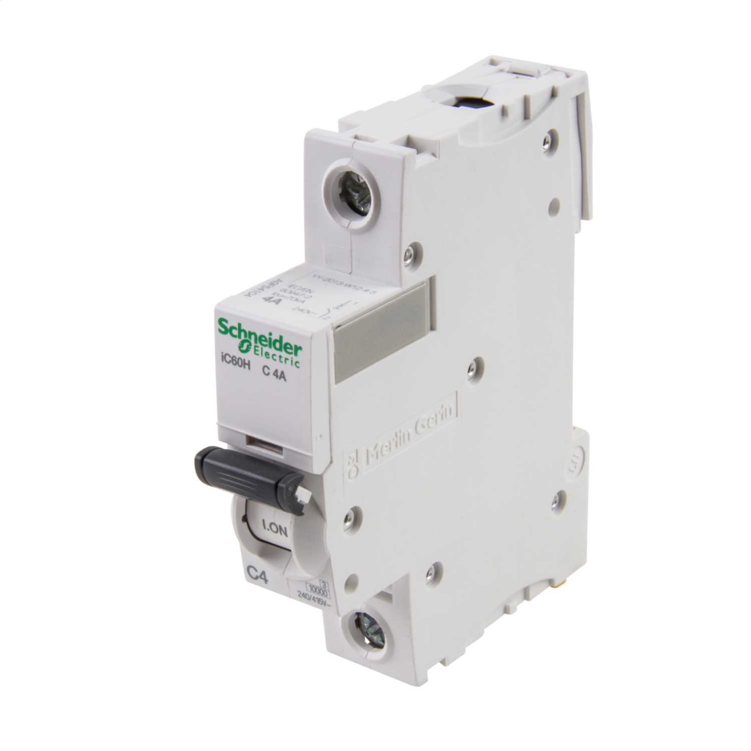 Schneider Acti9 4A Single Pole 10kA C Curve MCB (A9F54104) | CEF