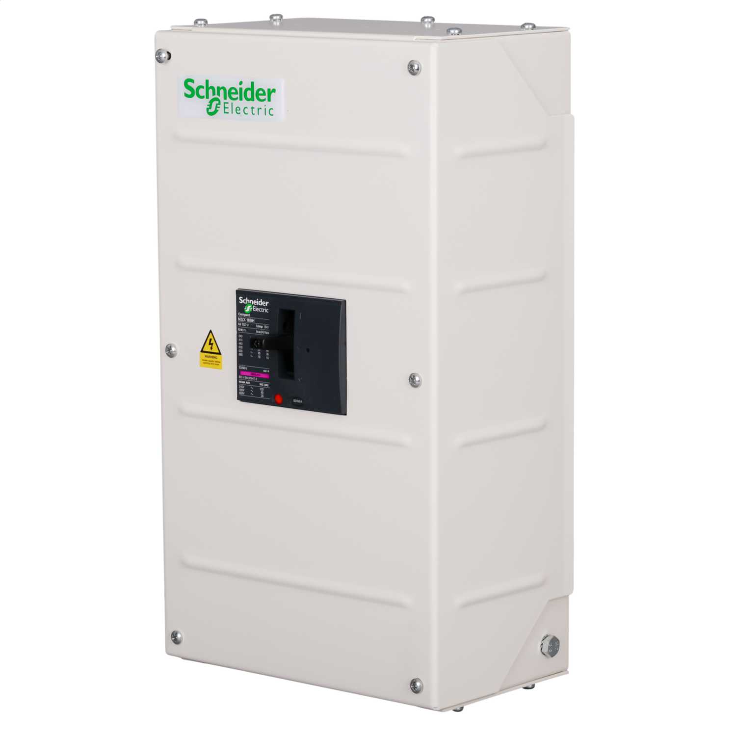 Schneider Merlin 160A Triple Pole and Neutral Enclosed MCCB (MGE1603X ...