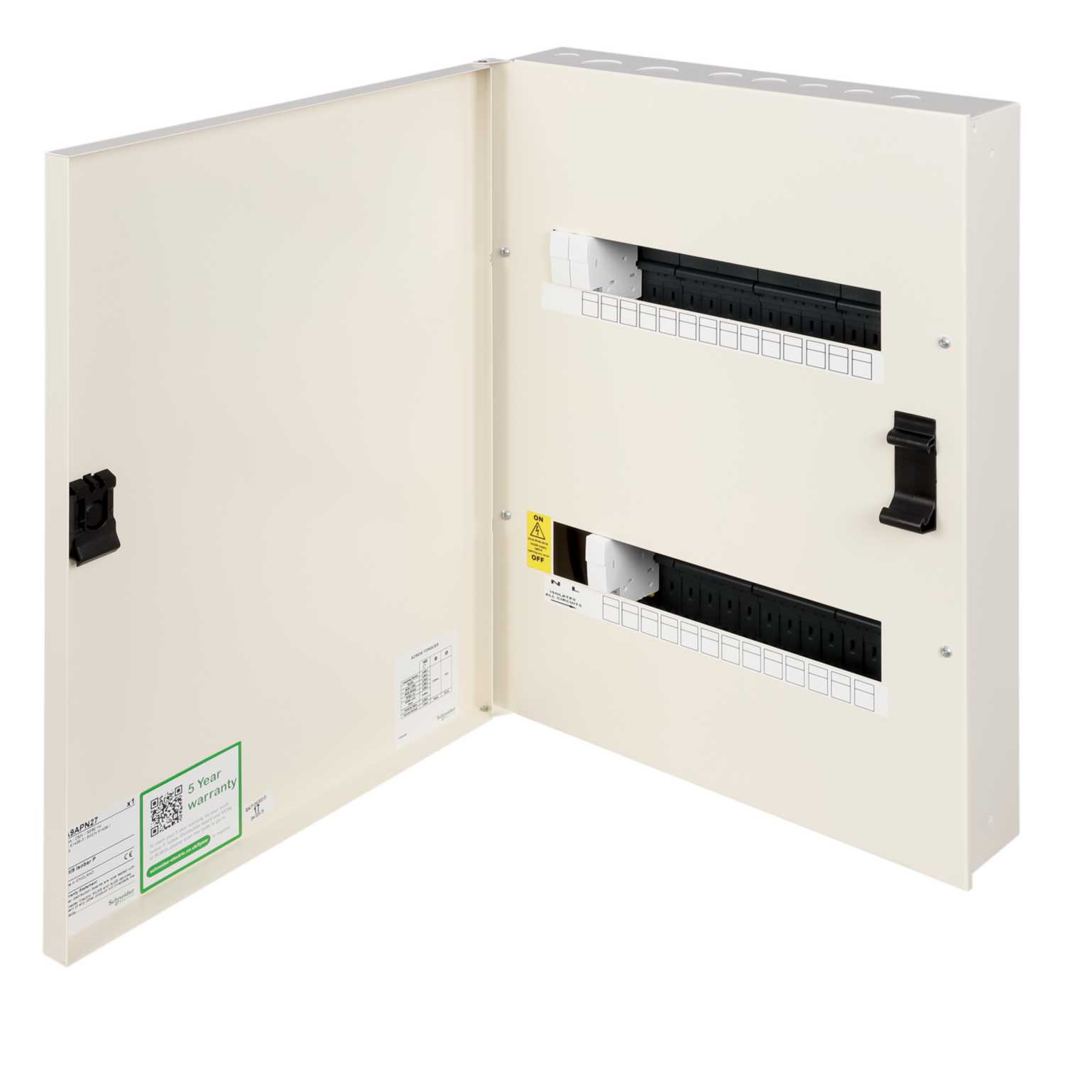 Schneider Merlin Acti9 Isobar P 27 Way 125A SP+N Type A Metalclad ...