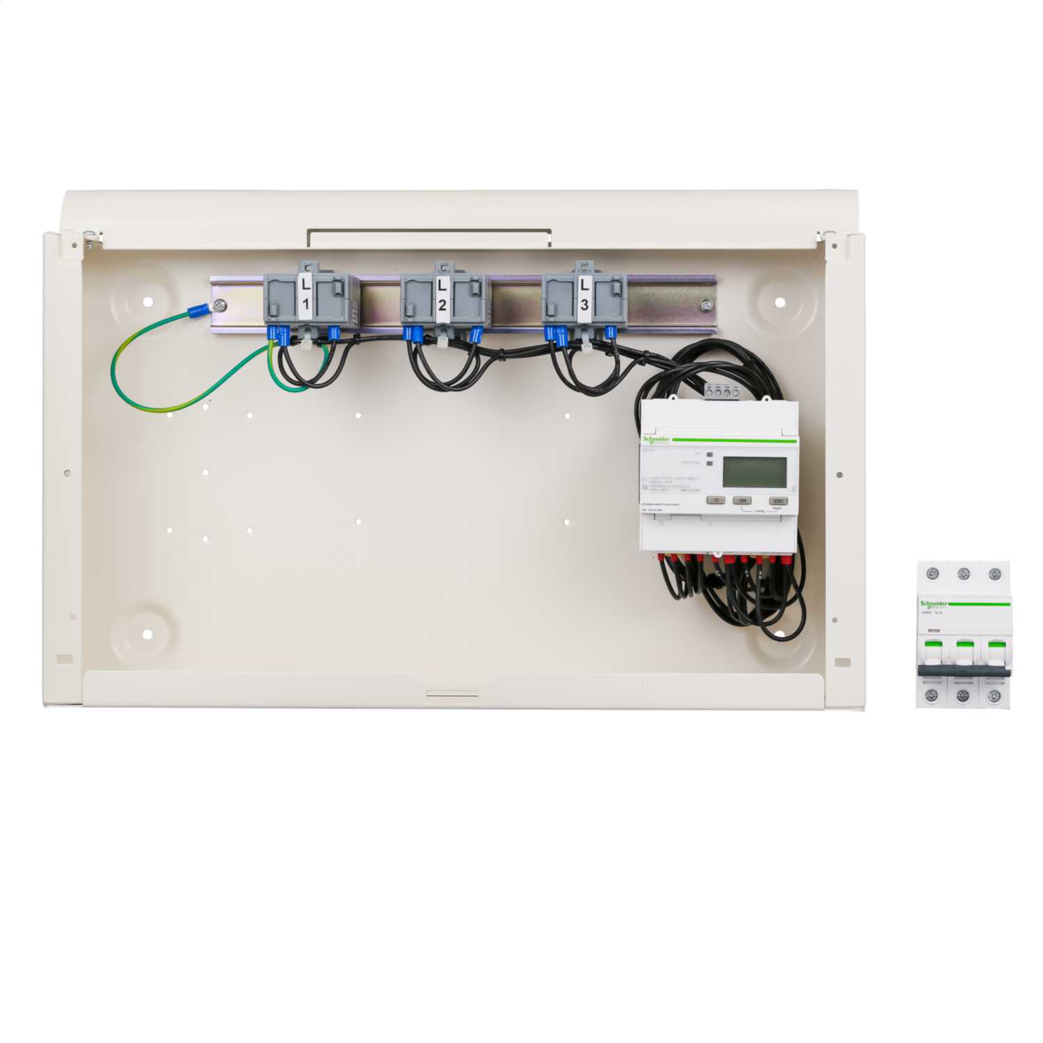 Schneider Merlin Acti9 Isobar Kilowatt Hour Metering Kit (SEA9BNKWH) | CEF