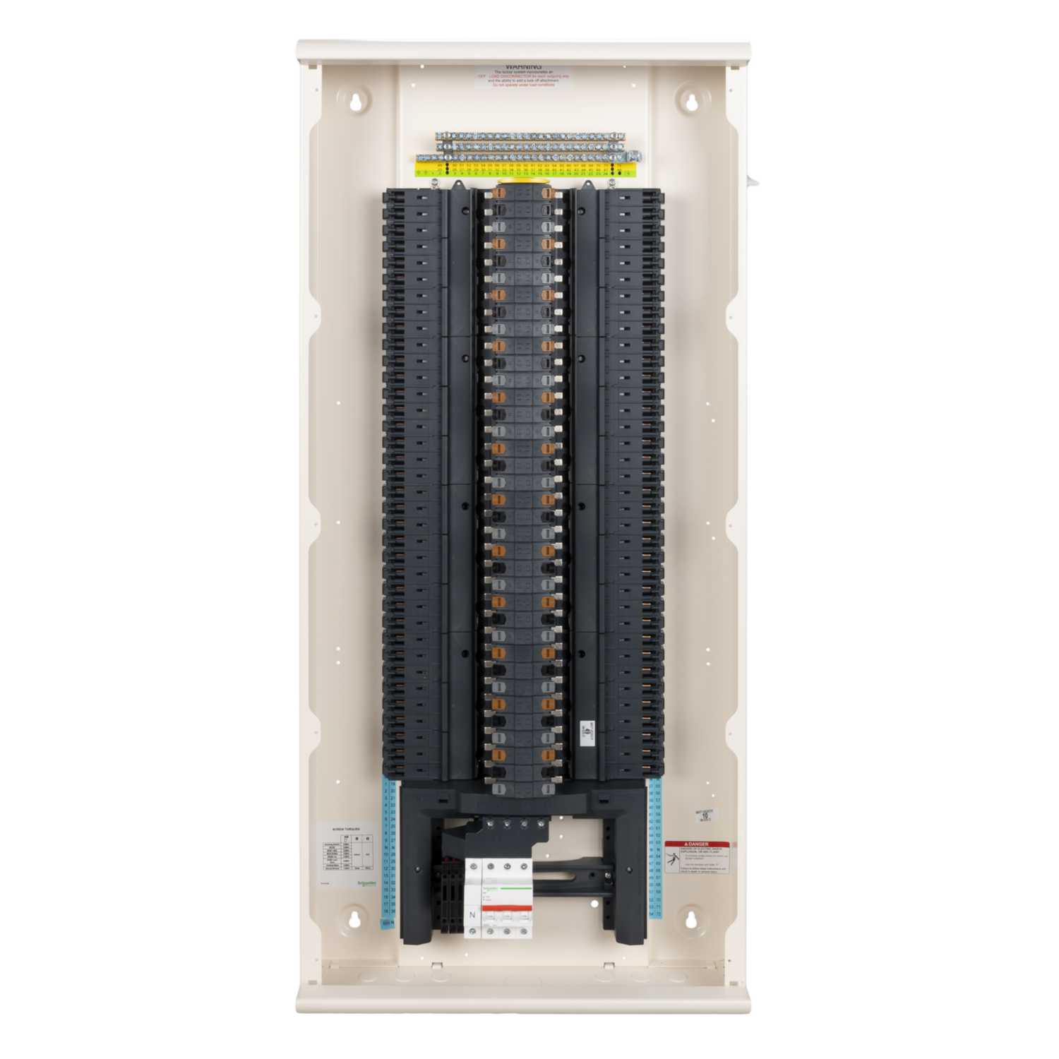 Schneider Merlin Acti9 Isobar P 24 Way 125A TP+N Type B Meter Ready Metalclad Distribution Board ...