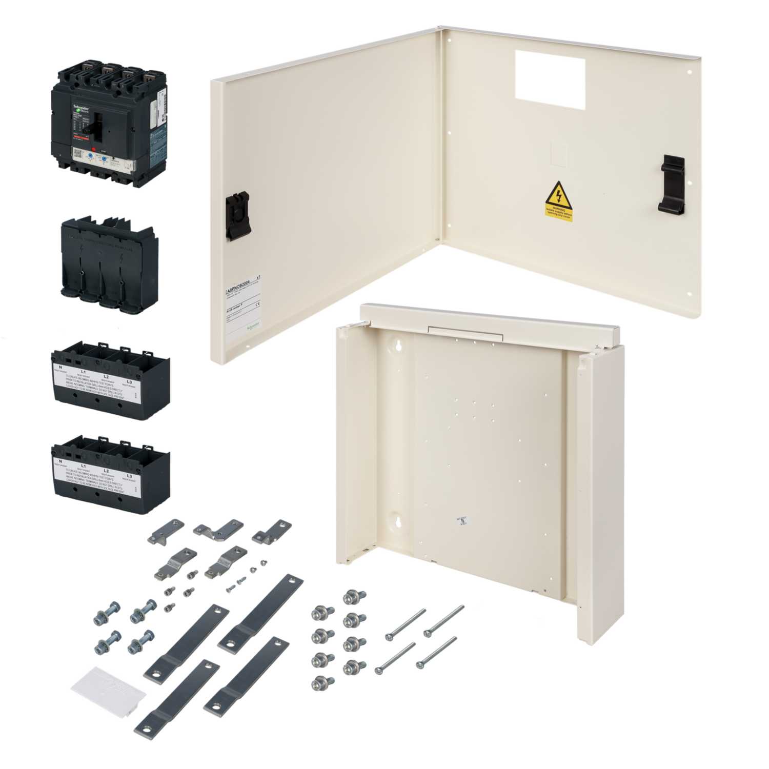 Schneider Acti9 200A 4 Pole MCCB Incomer Kit (SEA9PNCB2004) | CEF