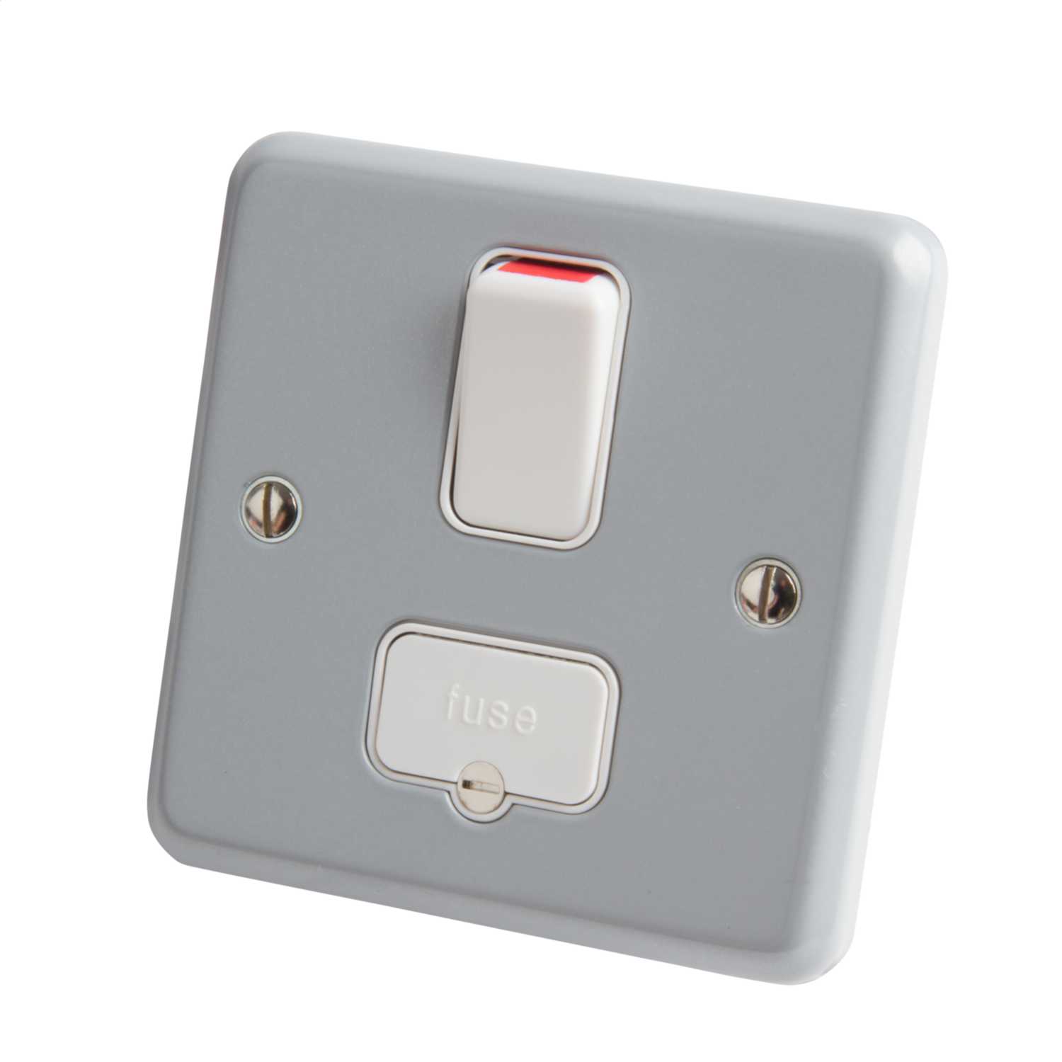 MK Metalclad Plus 13A DP Switched Fused Spur Metal Clad (K942ALM) | CEF