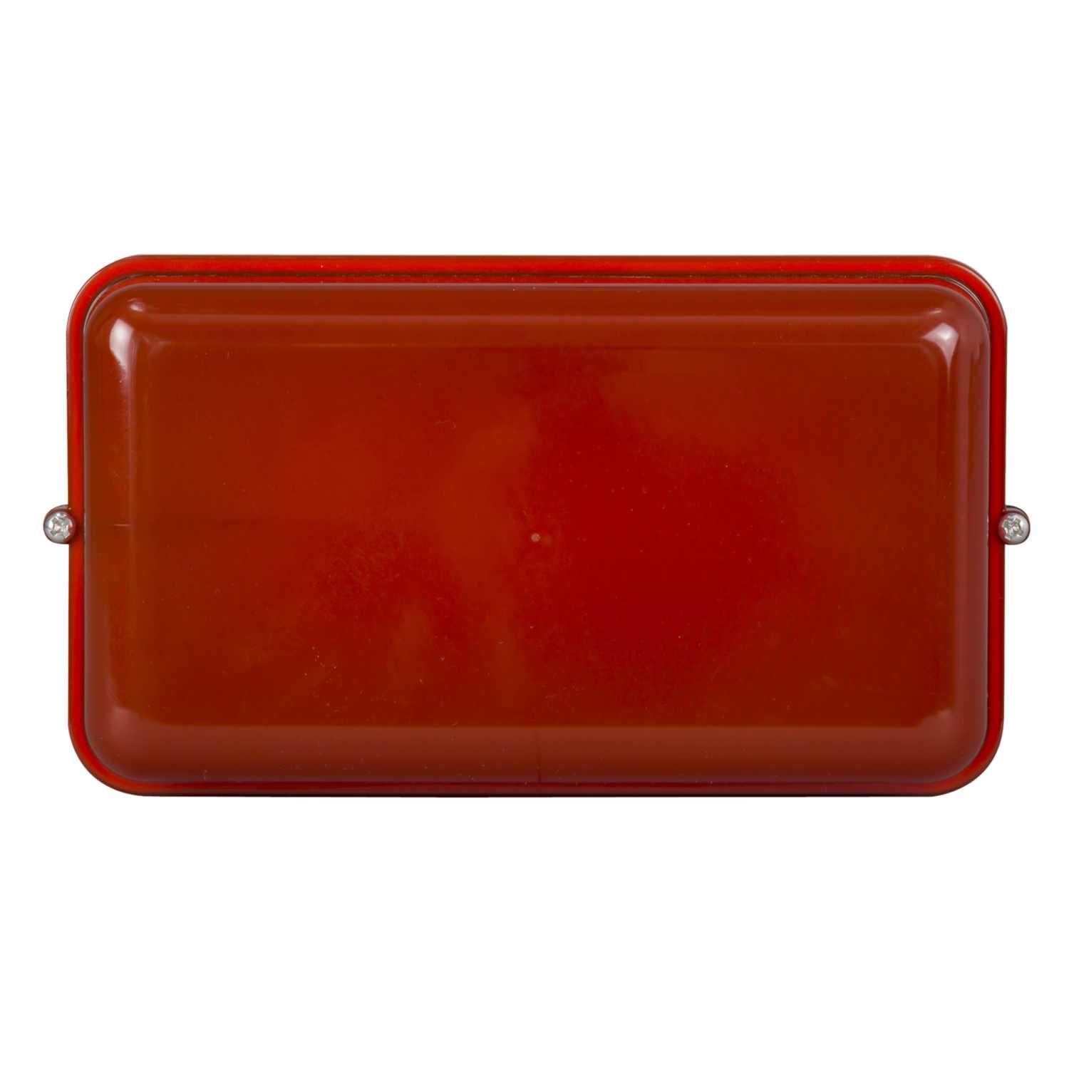 Knightsbridge 5W LED Bulkhead Black Base / Red Diffuser (AMLEDR) | CEF