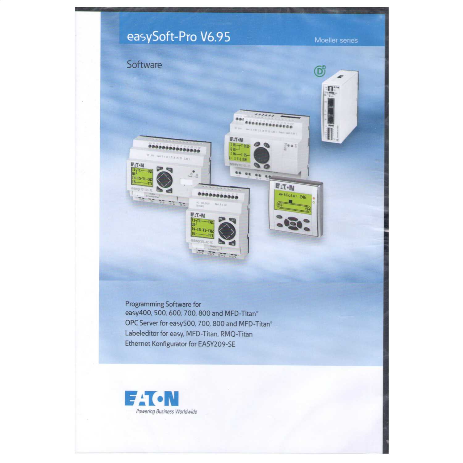 Moeller EASY-SOFT-PRO Programming Software for EASY 400 - 800 (266040 ...