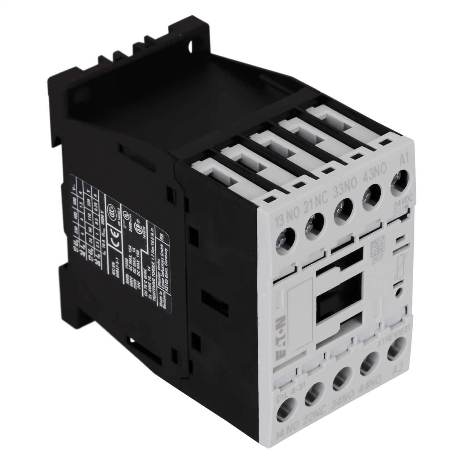 Moeller DILA-31 24V DC Contactor Relay 3 NO + 1 NC Contacts (276379) | CEF