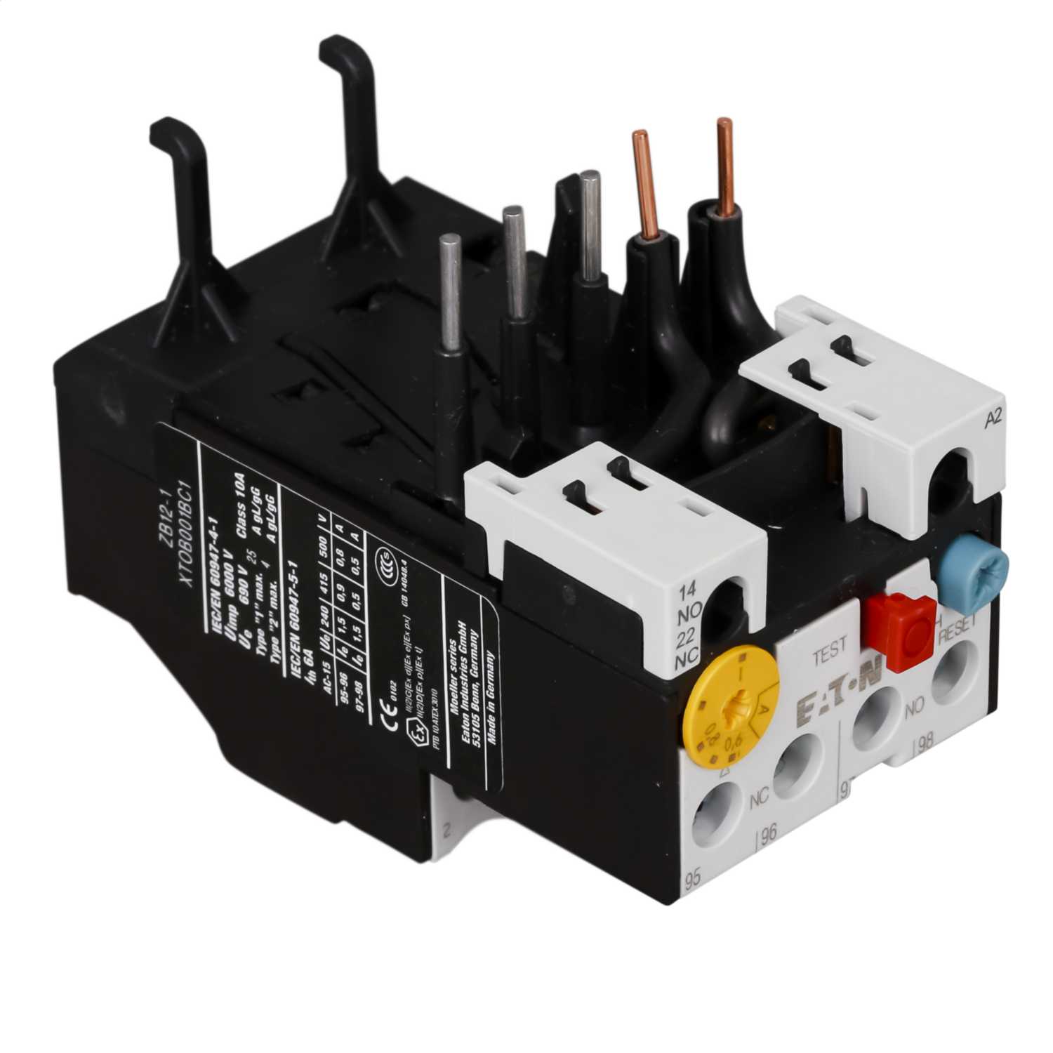 Moeller ZB12-10 6.0 to 10A Overload Relay (278440) | CEF