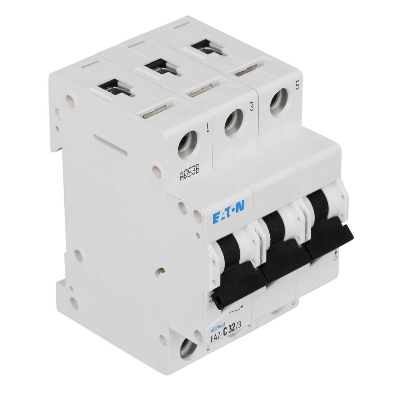 Moeller FAZ-C32/3 32A Triple Pole 15kA C Curve MCB (278876) | CEF