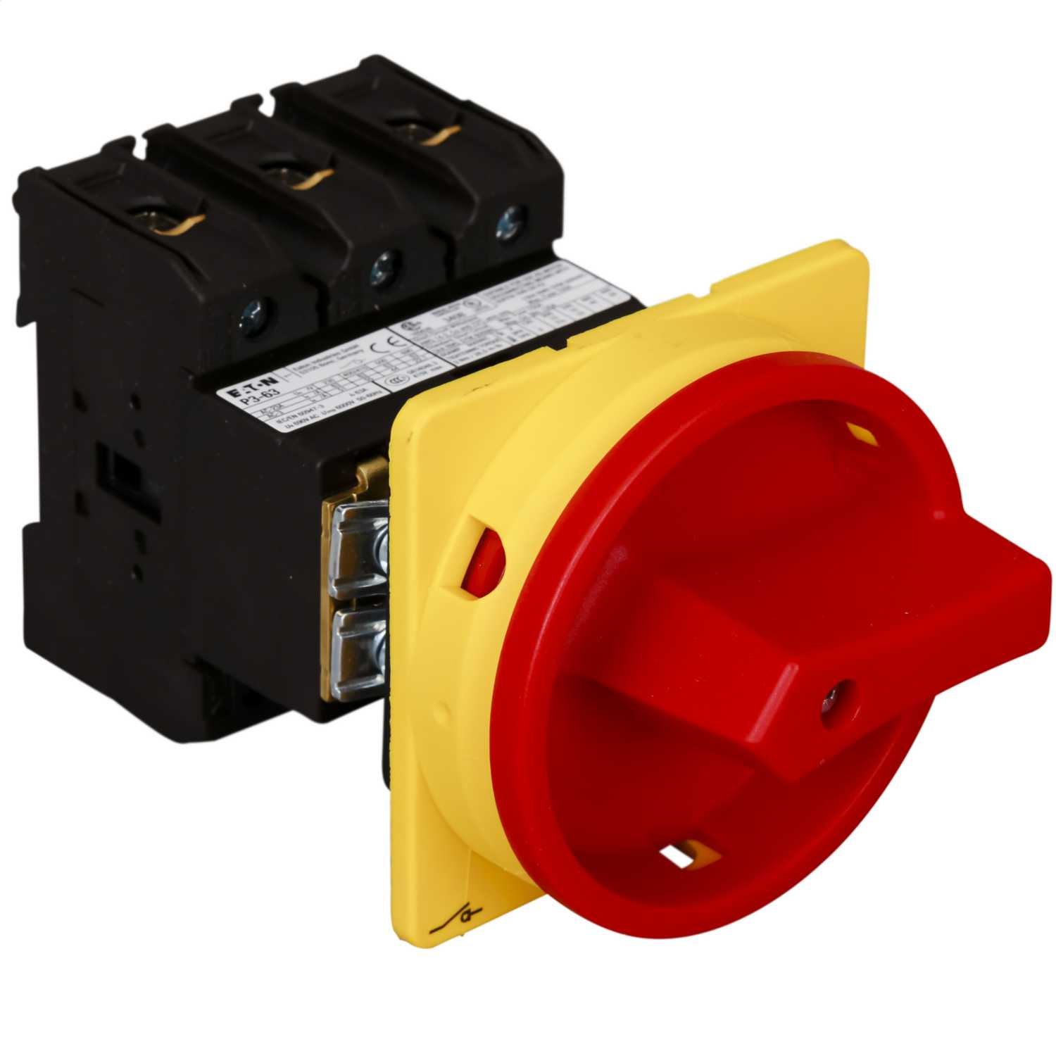 Moeller P3-63/V/SVB 63A 3P Rear Mounting Isolator Switch IP65 (48218) | CEF