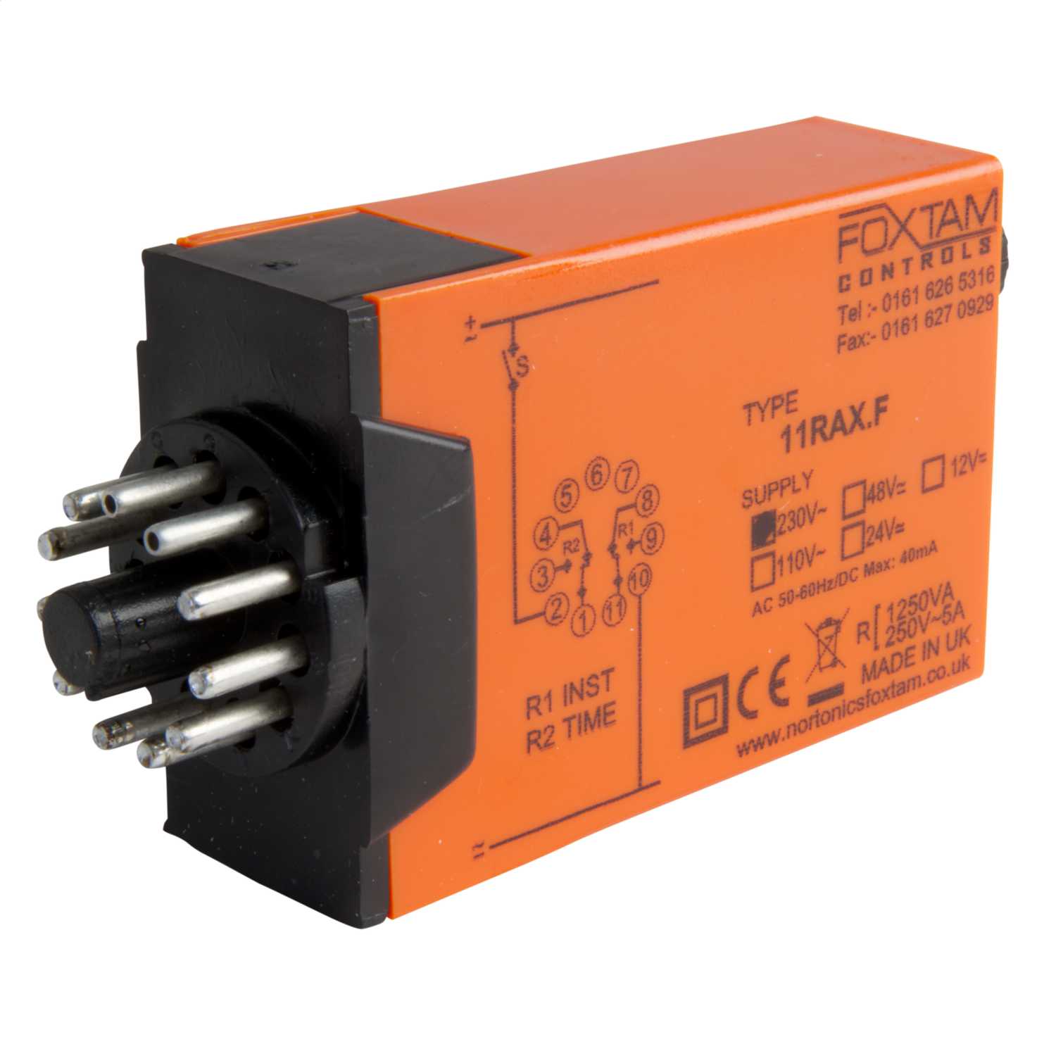Foxtam Delay On with Instantaneous Contact (11RAX.F) | CEF