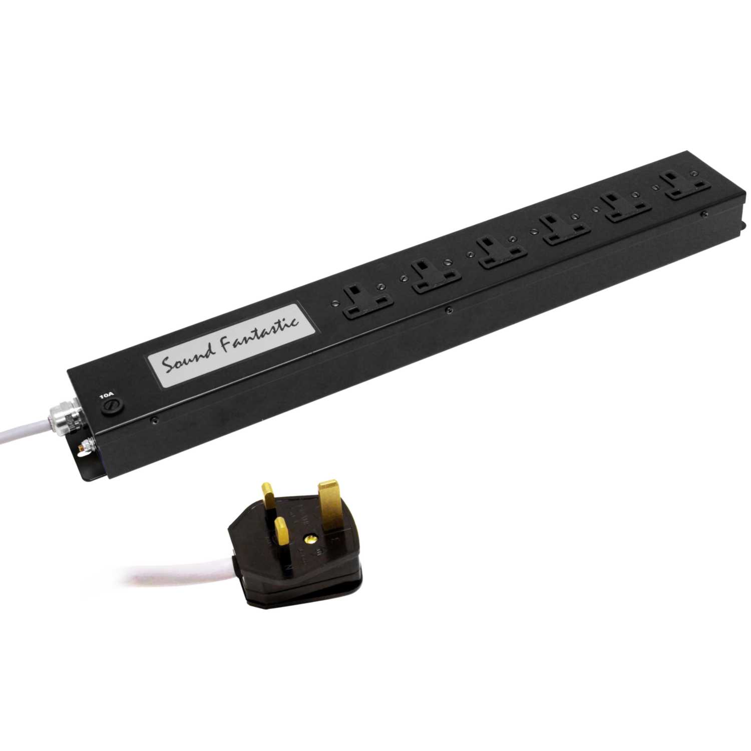 Olson 13A 6 Way Unswitched Socket RFI Filtered PDU (HF6) | CEF