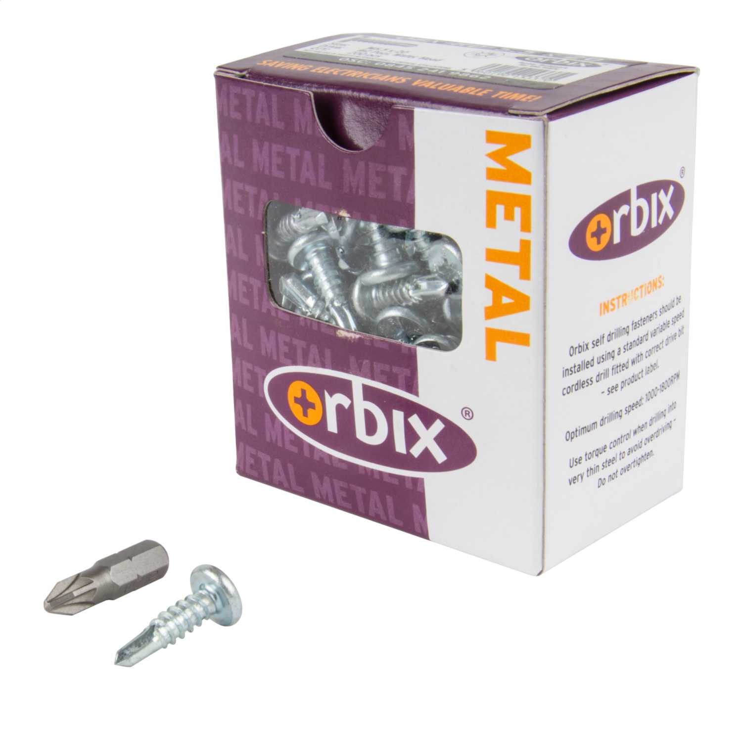Orbix 5.5 x 20 Heavy Duty Self Drilling Screws BNP (Pack of 200) (OBX ...