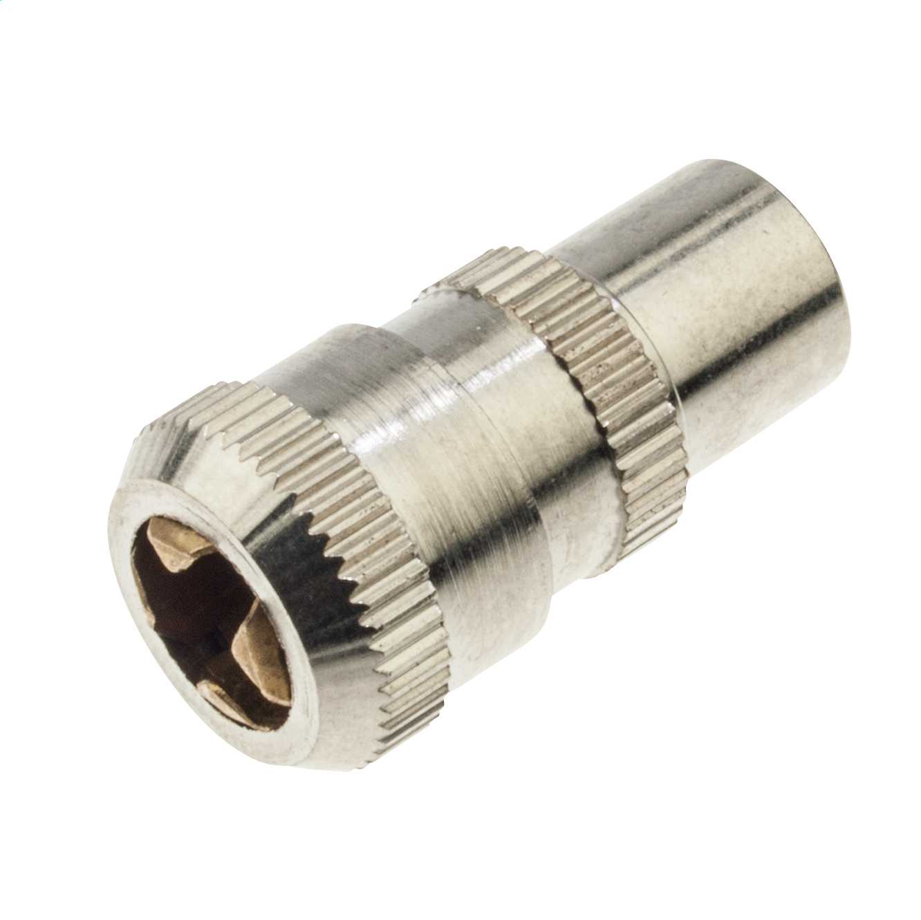 Philex Metal Coaxial Plug (Sold in 1's) (19100B) | CEF