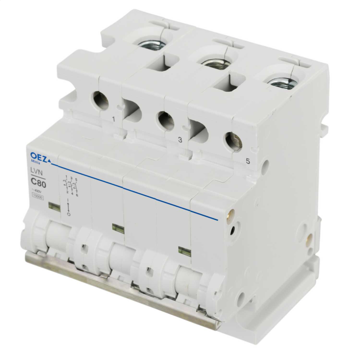 Proteus 80A Triple Pole 10kA C Curve MCB (CB080T/C) | CEF